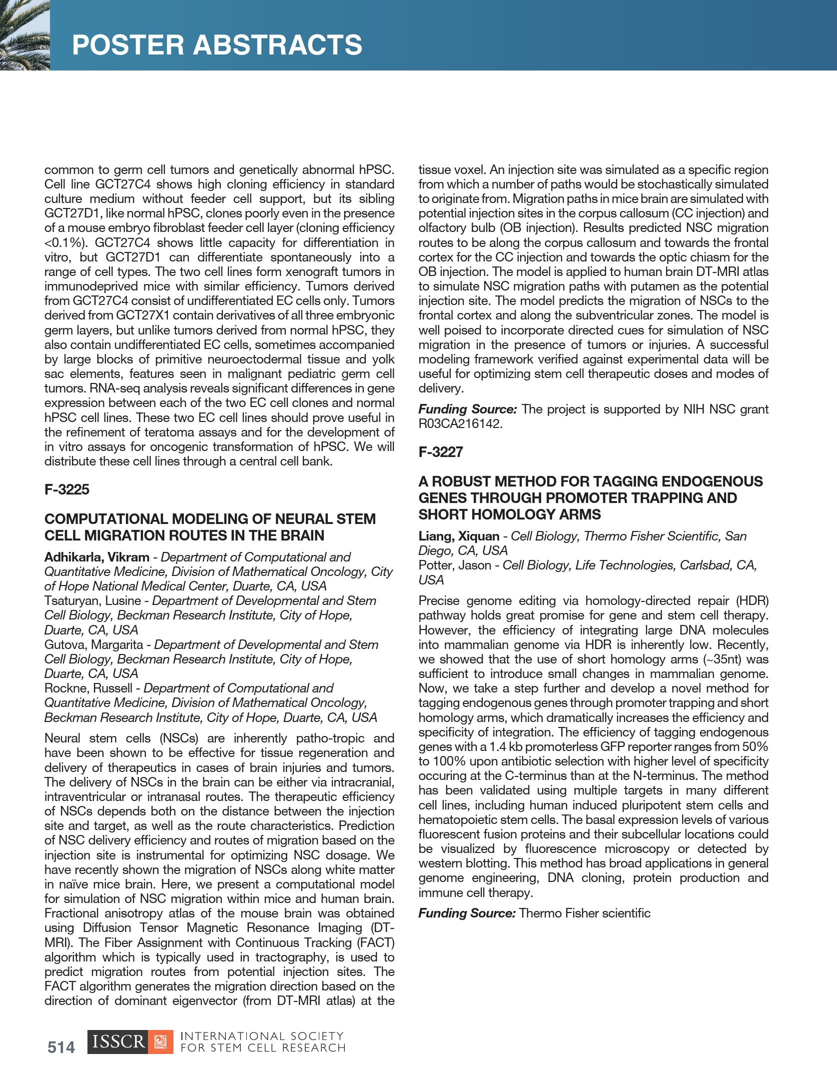 ISSCR 2019 Poster Abstracts - digital - Page 515 | Flip PDF Online ...