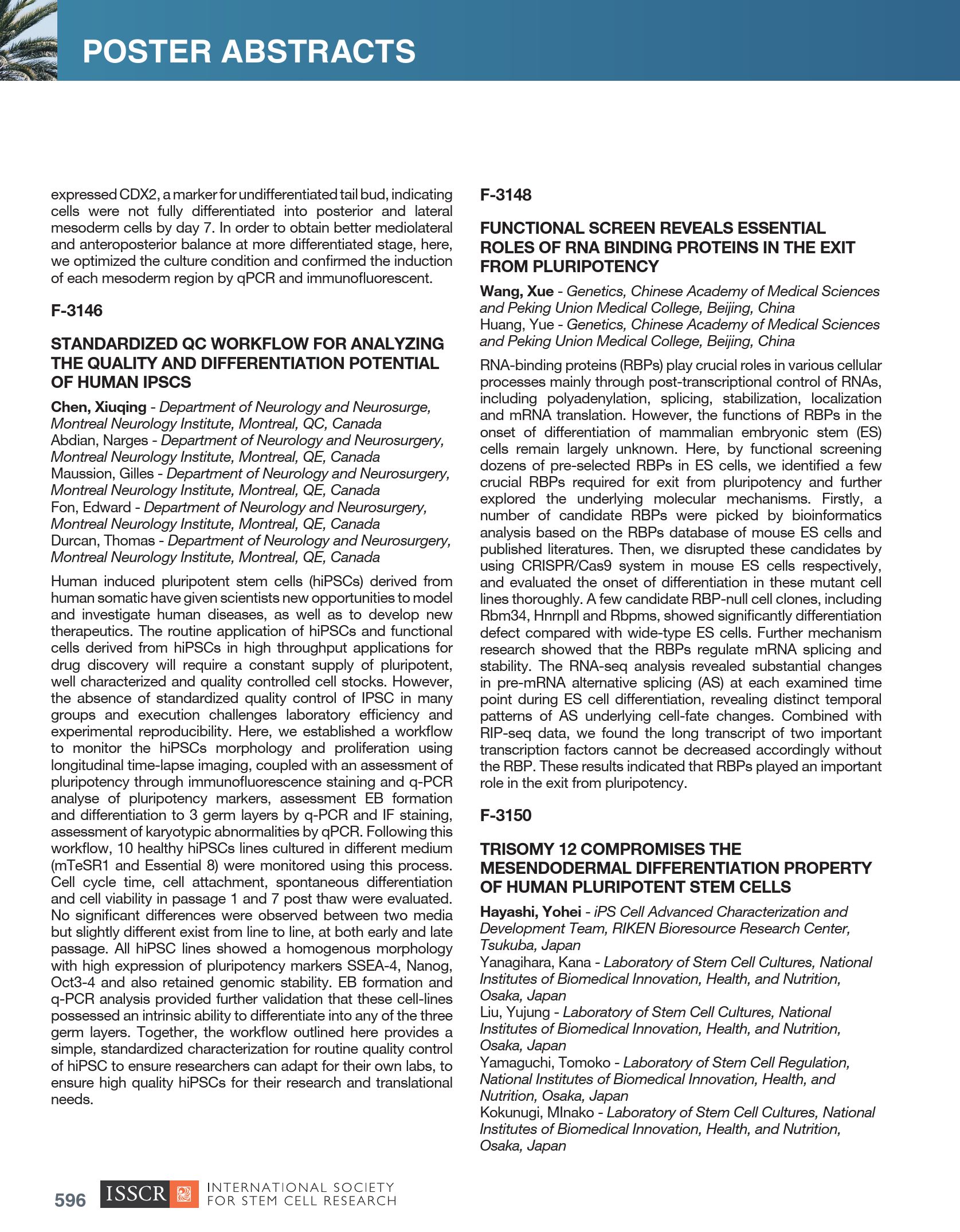 ISSCR 2019 Poster Abstracts - digital - Page 597 | Flip PDF Online | PubHTML5