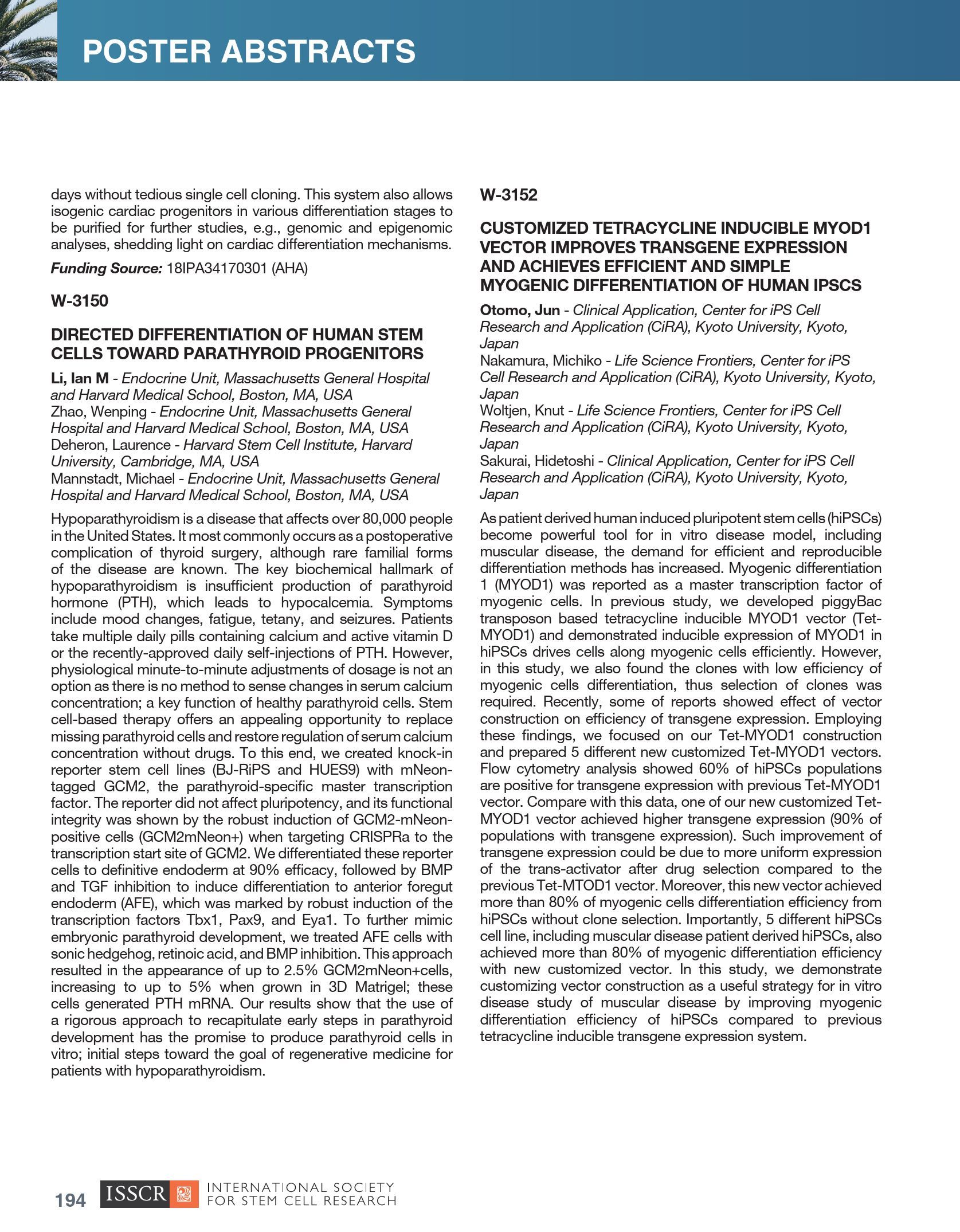 ISSCR 2019 Poster Abstracts - digital - Page 195 | Flip PDF Online ...