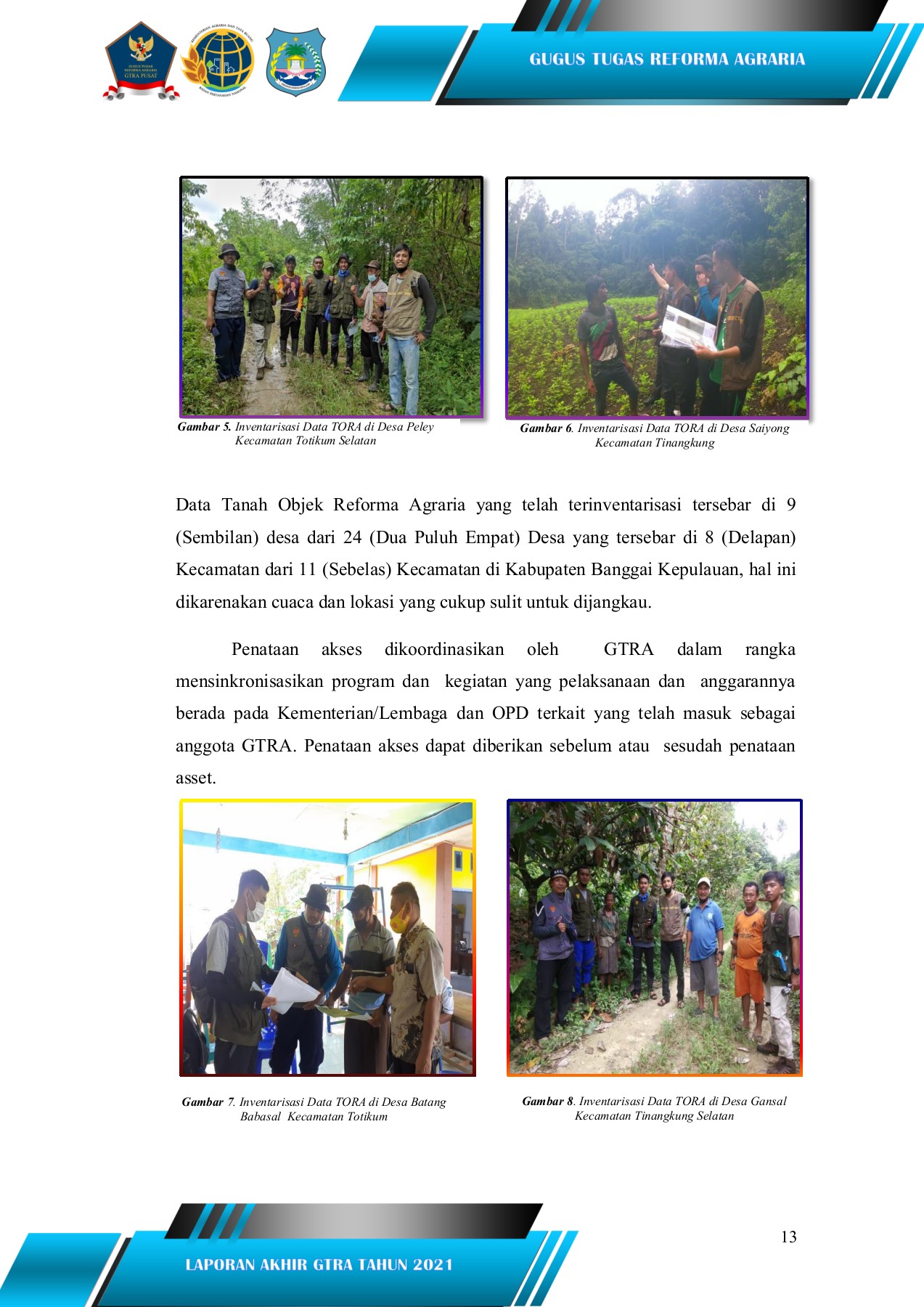 LAPORAN AKHIR GTRA KANTAH BANGKEP - harson Sudin - Muka Surat 21 ...