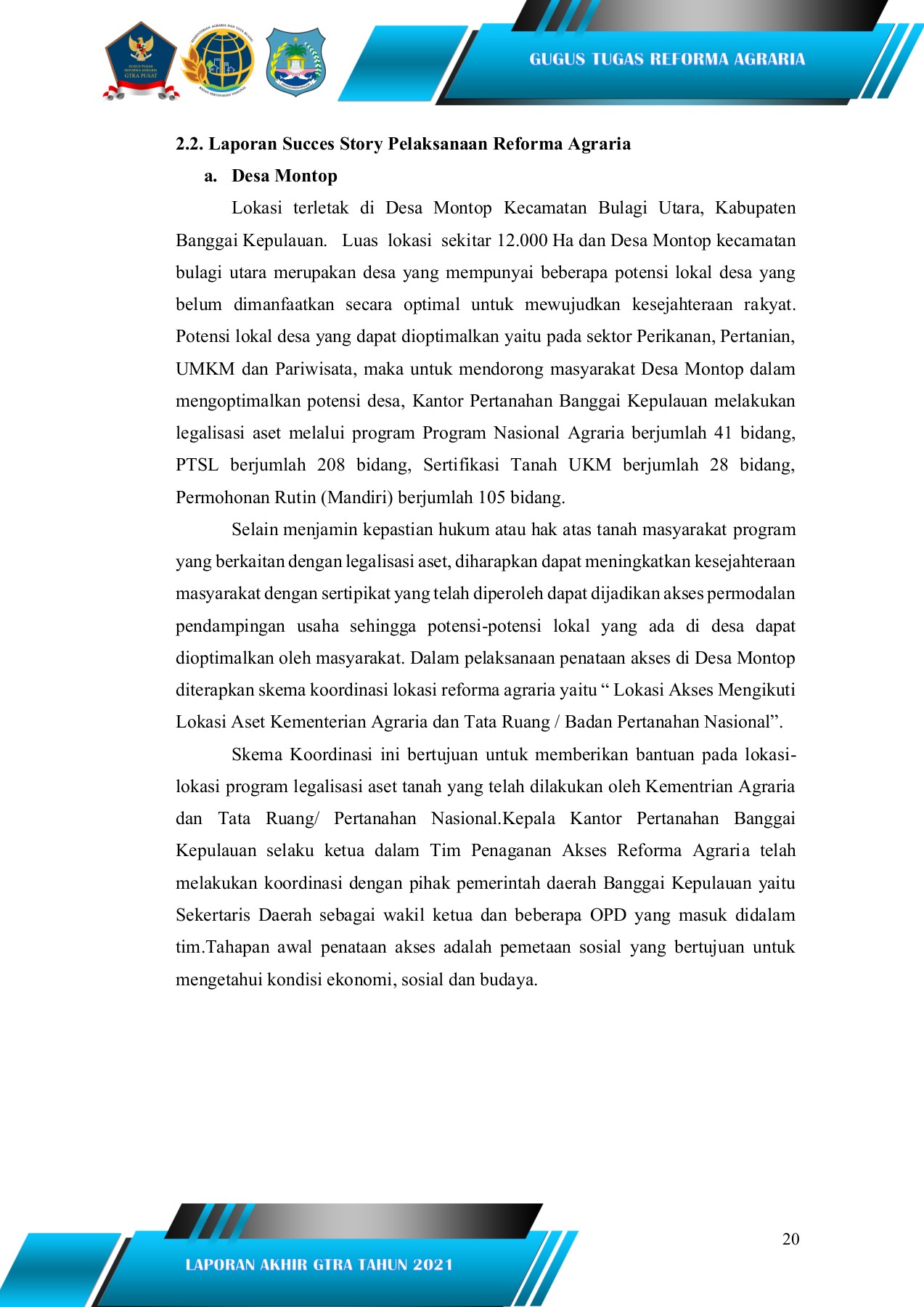 LAPORAN AKHIR GTRA KANTAH BANGKEP - harson Sudin - Muka Surat 28 ...