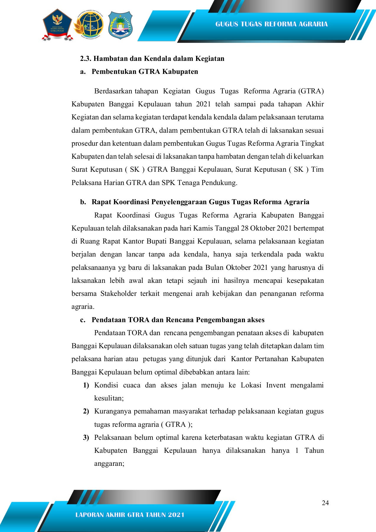 LAPORAN AKHIR GTRA KANTAH BANGKEP - harson Sudin - Muka Surat 32 ...