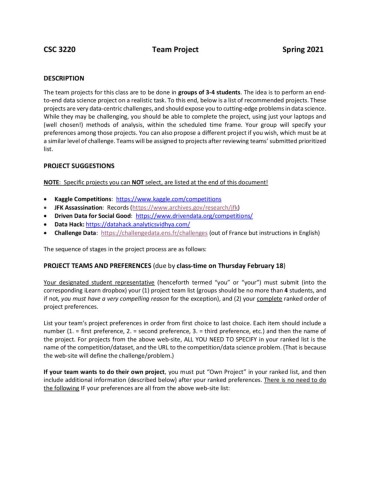 Project Instructions - Dipayan Banik - Page 1 - 6 | Flip PDF Online | PubHTML5