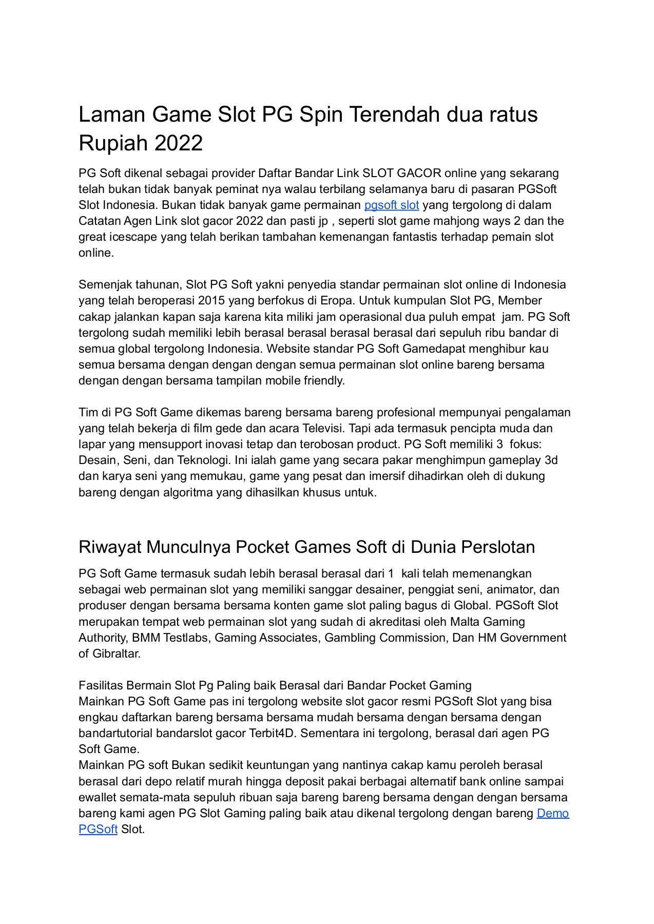 Laman Game Slot PG Spin - serena.mays88 | Flip PDF Online | PubHTML5