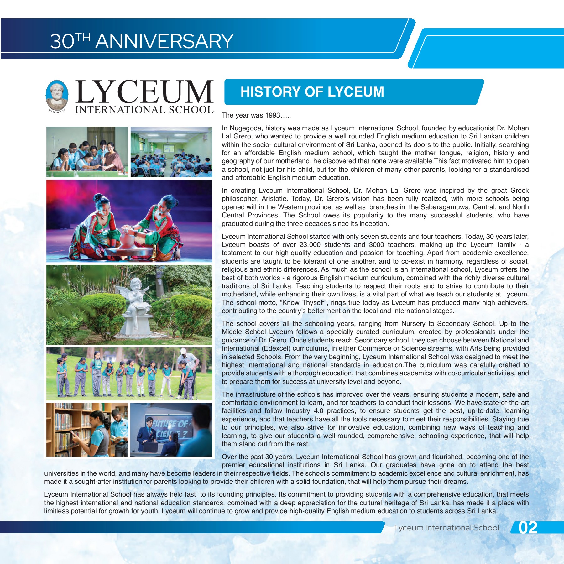 Lyceum 30th Anniversary Souvenir Book - tuandyan - Page 13 | Flip PDF ...