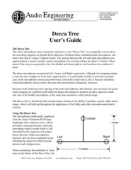 Decca_Tree_Users_Guide - alexey - Page 1 - 4 | Flip PDF Online | PubHTML5