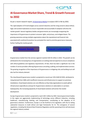 Generative AI Market Growth Potential & Forecast, 2032