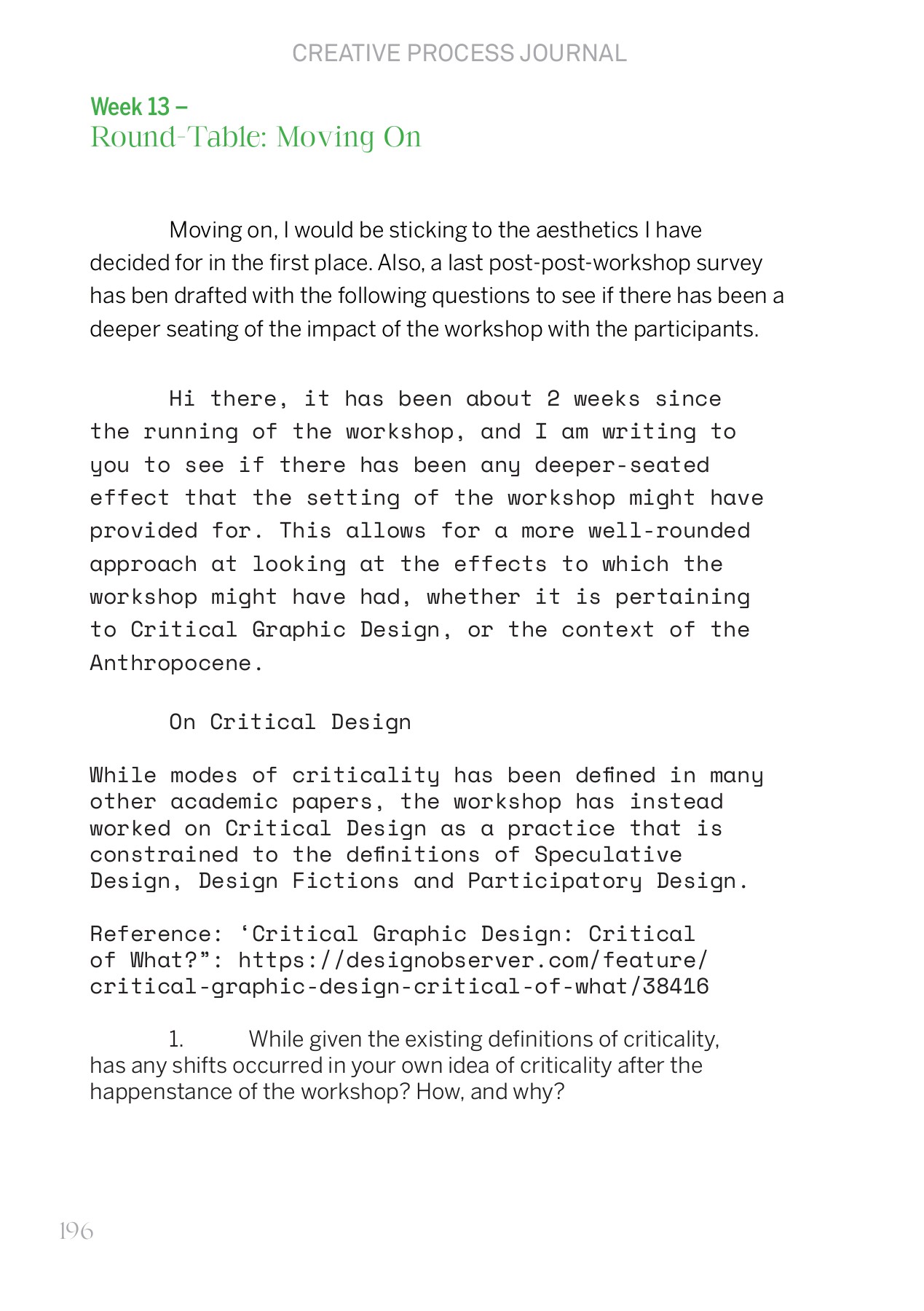 Y3S2 Creative Process Journal - justinnoahc - Page 196 | Flip PDF ...