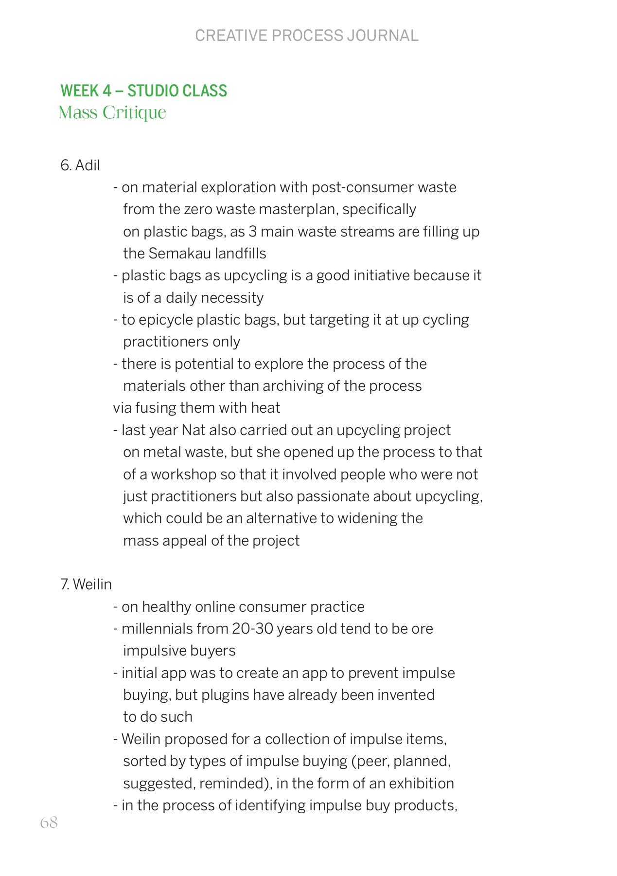 Y3S2 Creative Process Journal - justinnoahc - Page 68 | Flip PDF Online | PubHTML5