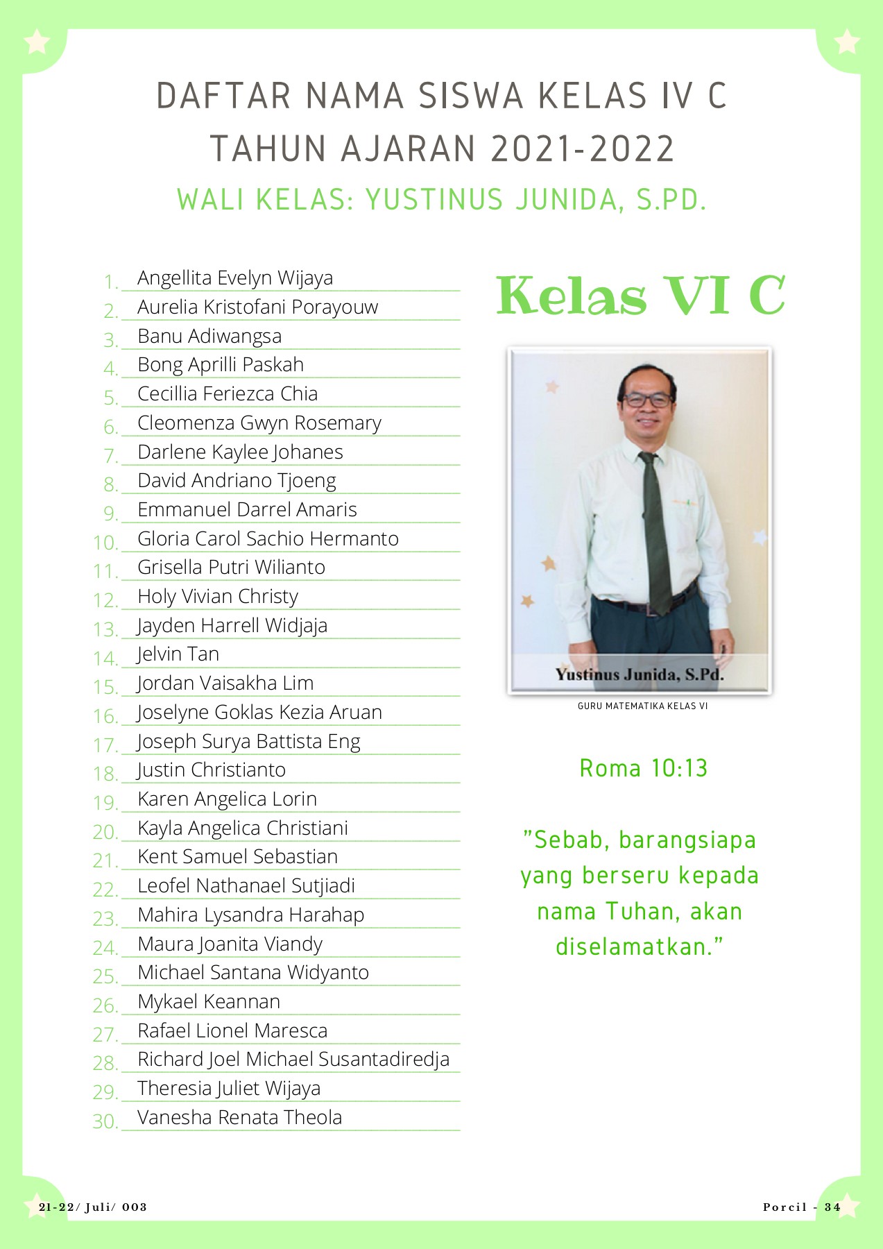 Porcil CTS Juli-003 - Elen Pakpahan - Halaman 34 | PDF Online | PubHTML5