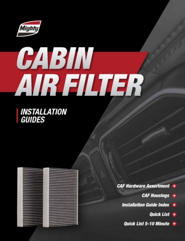 Mighty Cabin Air Filter Installation Guides - Rachel Overby - Page 1 ...
