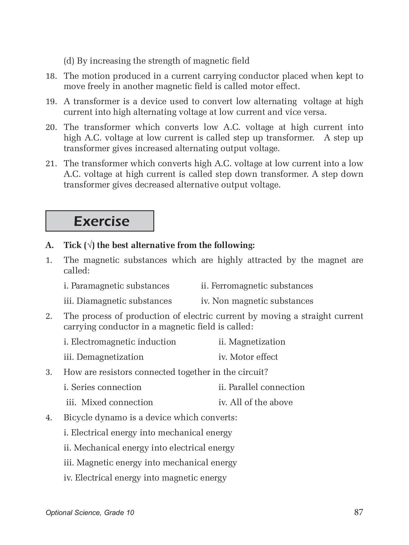 Opt Science_Class10 - Dhiraj Magar - Page 92 | Flip PDF Online | PubHTML5