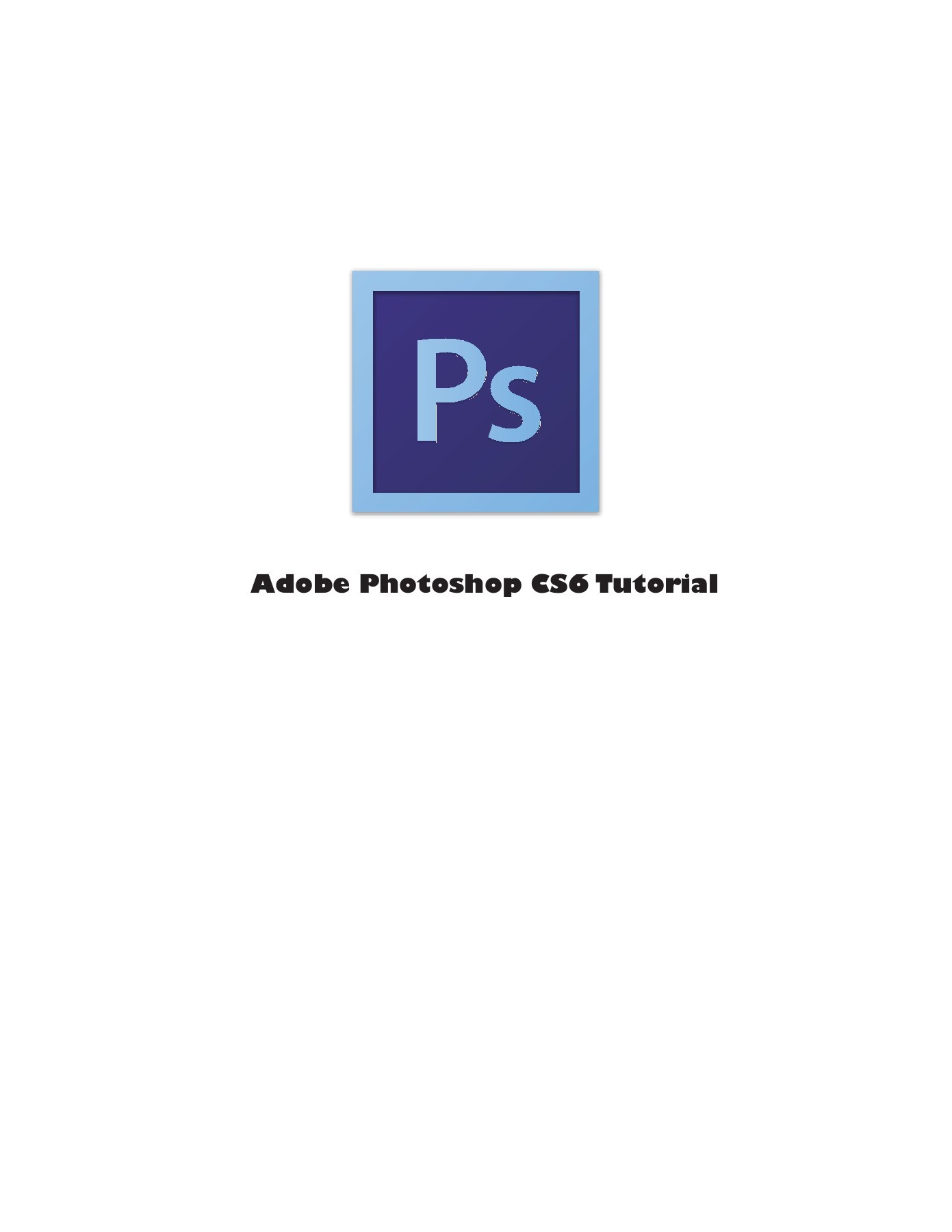 Adobe Photoshop Cs6 Icon