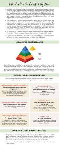 litigation infographic (1) - Alya Mohamad - Page 1 - 5 | Flip PDF ...