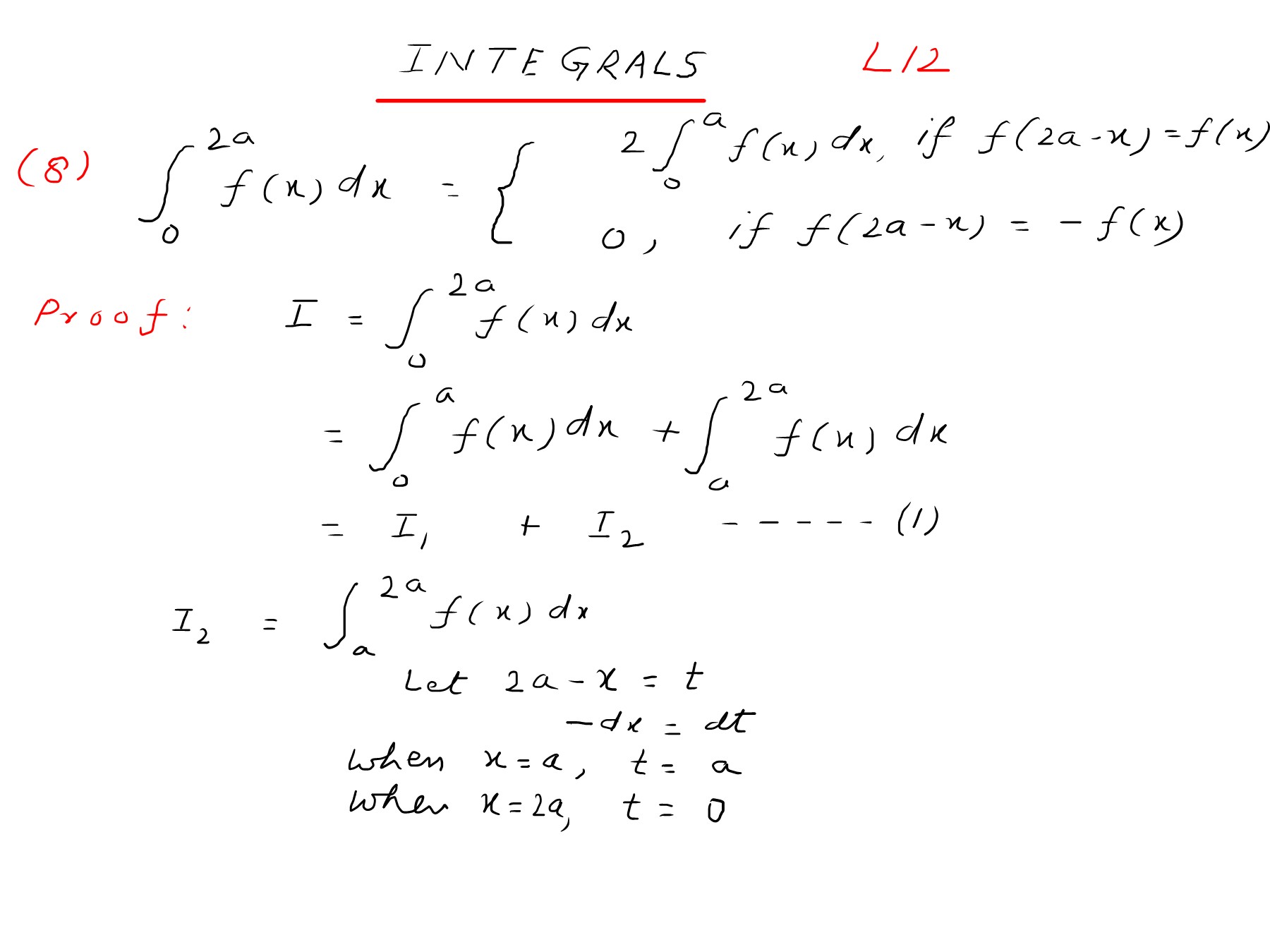 Integrals_L12 - Sahil Choudhary - Page 1 - 10 | Flip PDF Online | PubHTML5