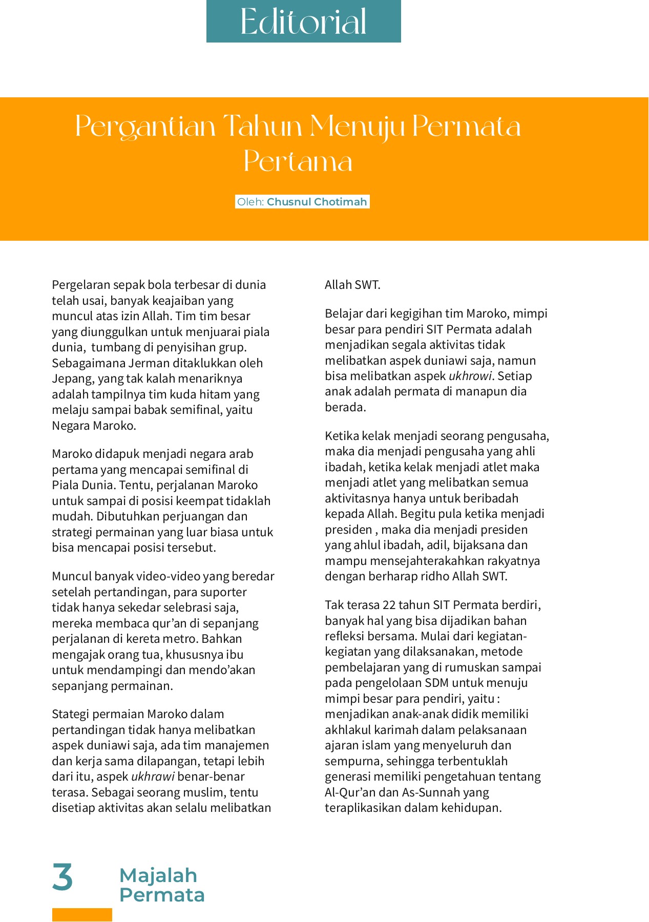 permata-edisi-3 - crew permata - Halaman 4 | PDF Online | PubHTML5