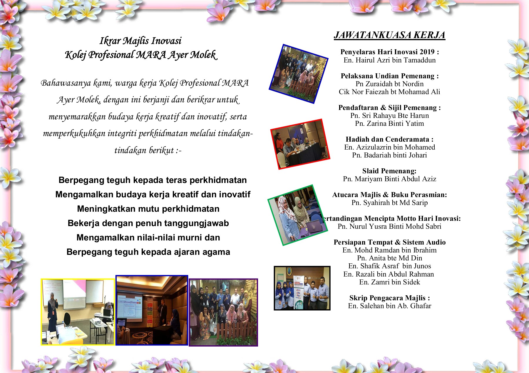 Buku Program 2019 pdf - syahirahmdsarip - Muka Surat 3 | Membalik PDF Dalam talian | PubHTML5