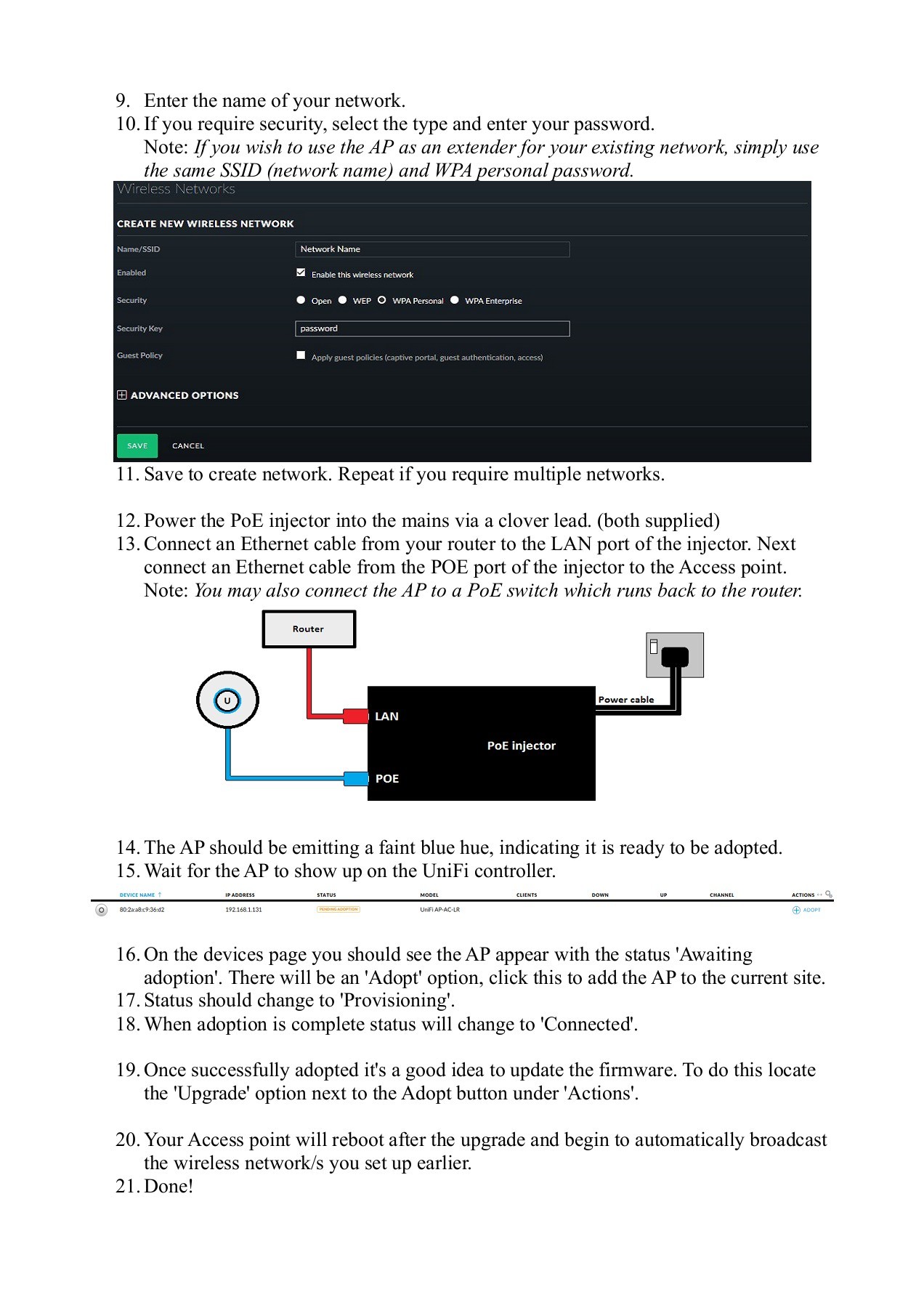 Ubiquiti-Access-Point-Setup-Guide - Mast Digital - Page 3 | Flip PDF Online | PubHTML5