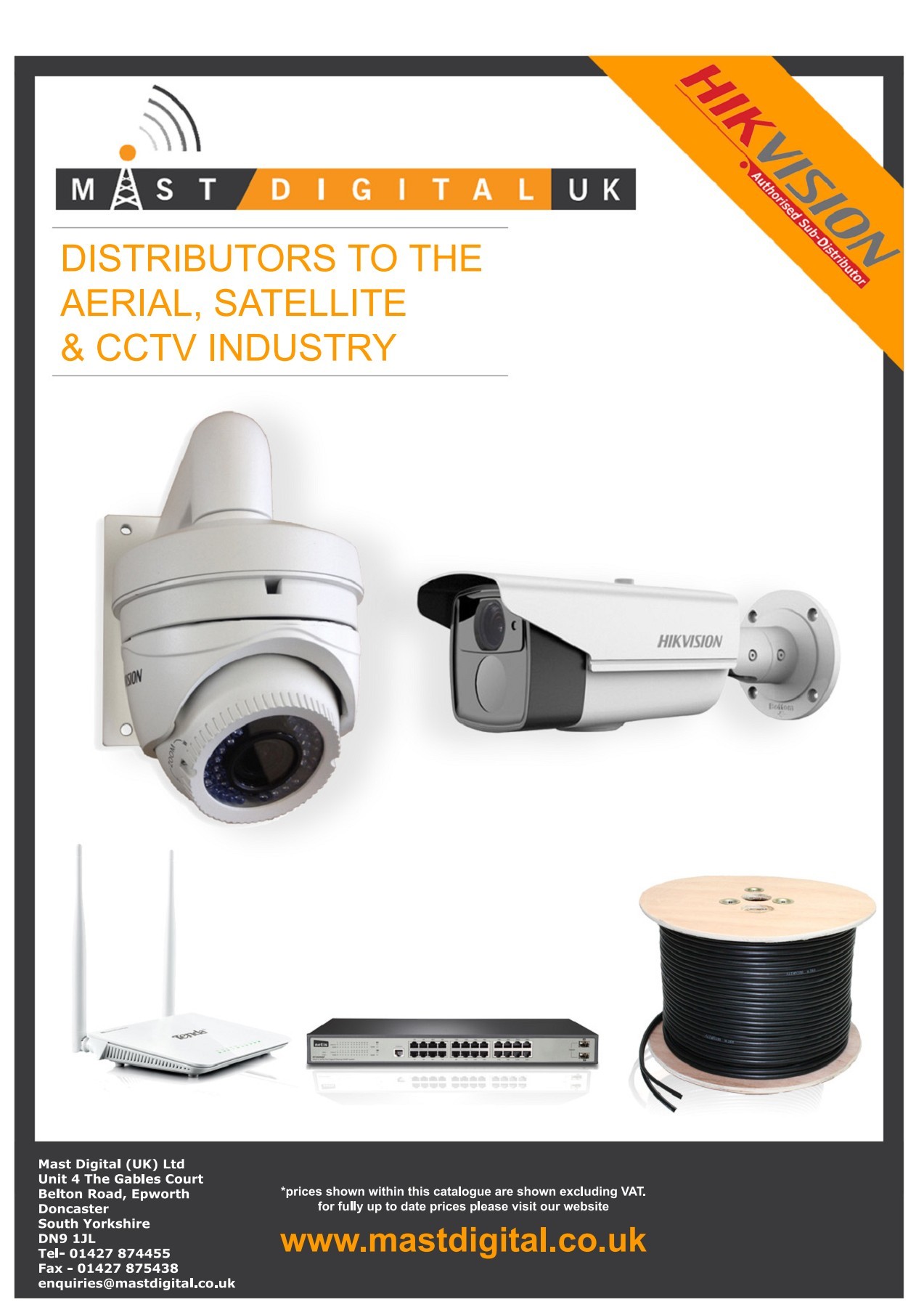 Mast Digital - Hikvision Bracket Catalogue - Mast Digital - Page 1 - 12 ...