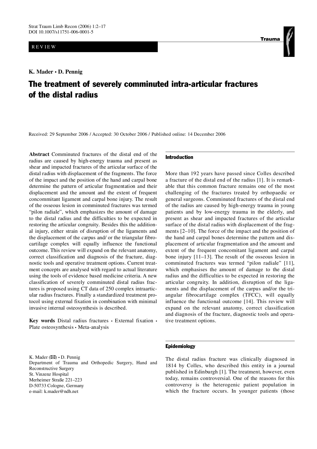 FRACTURE RADIUS LOWER END_clone - purohithospital1993 - Page 1 - 16 ...