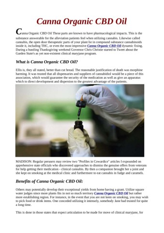 Canna Organic CBD Oil Shark Tank Reviews & Where to buy