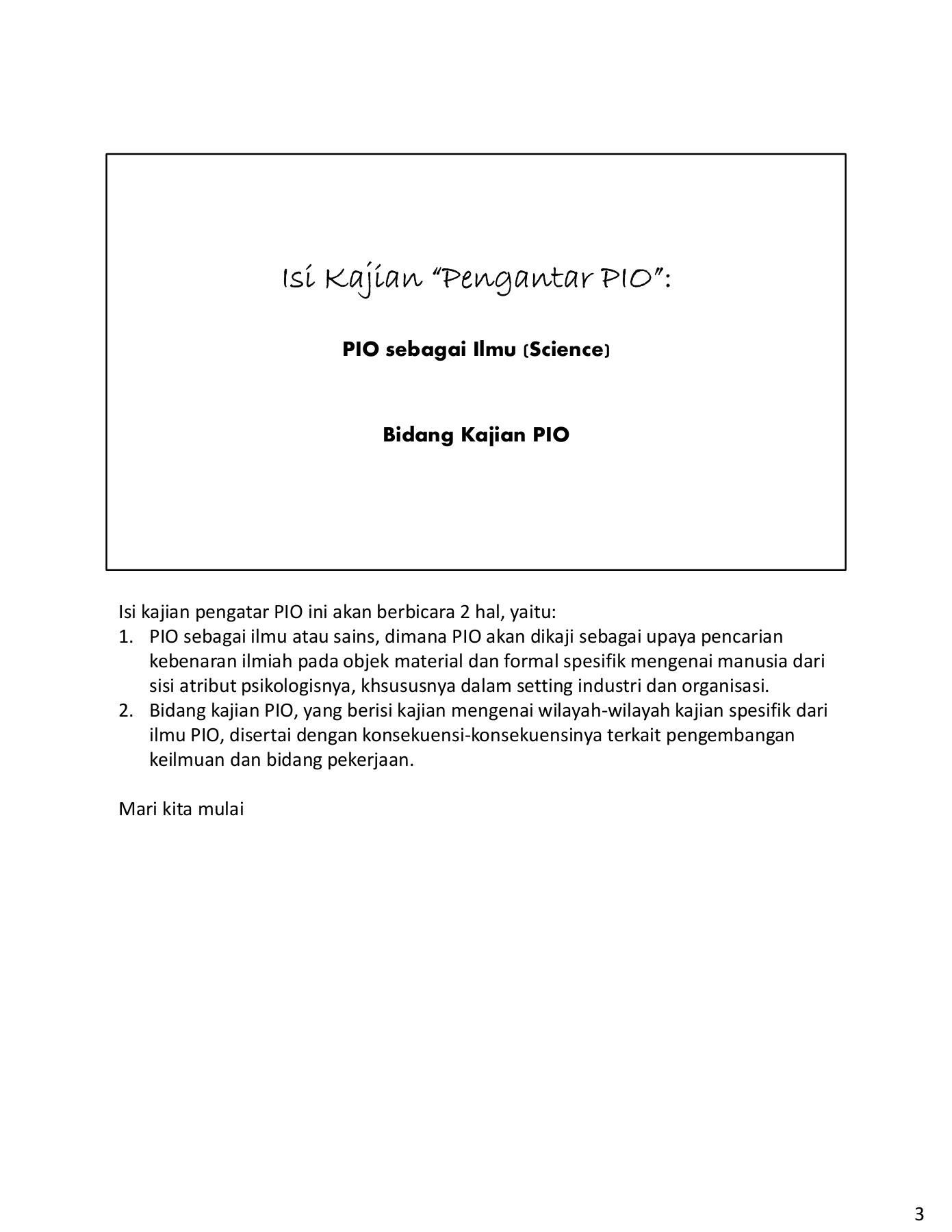 HANDOUT Kuliah 1 - PENGANTAR PIO - R Landung Nugraha - Halaman 2 | PDF Online | PubHTML5