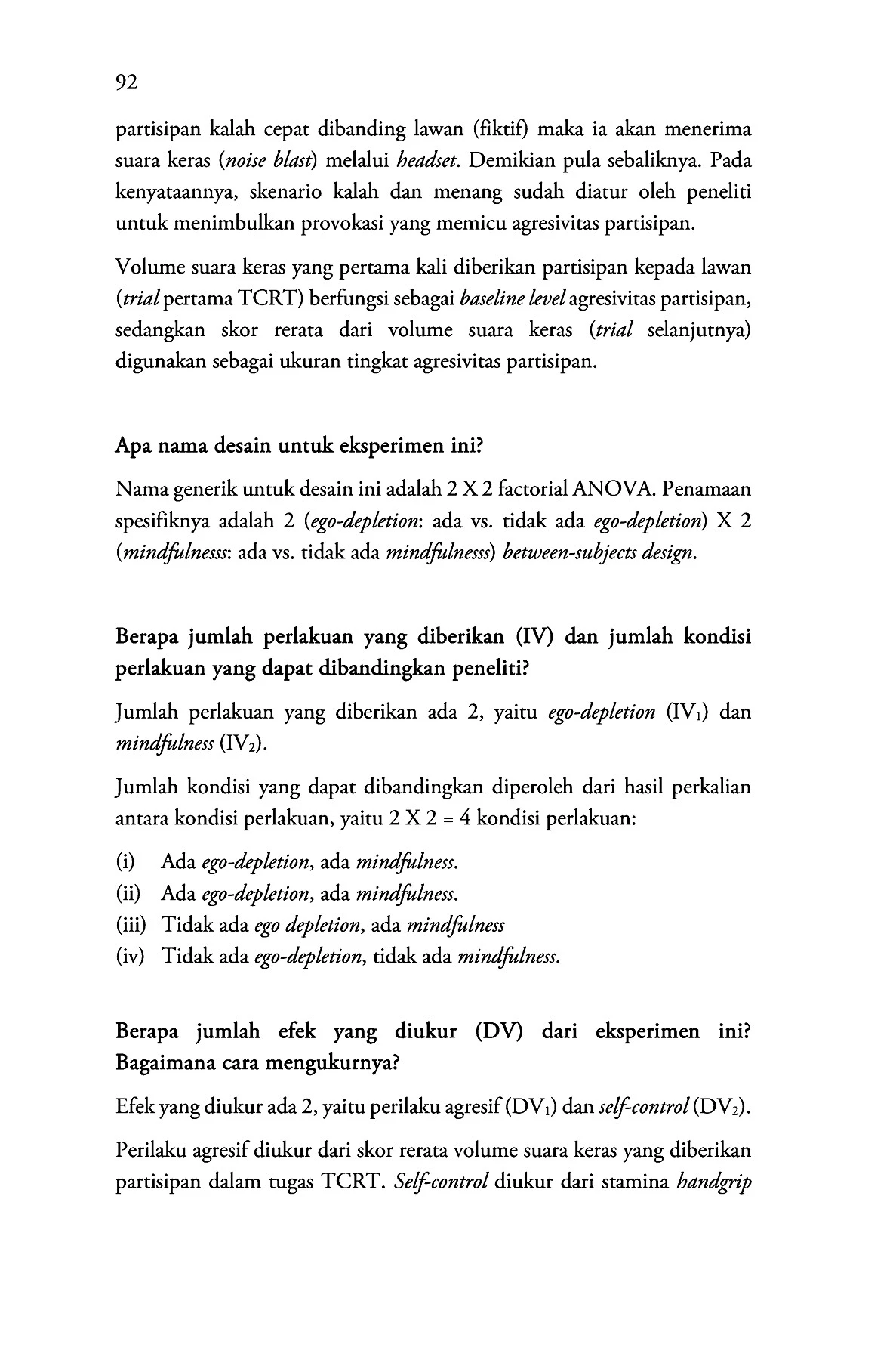 Rincian Riset Eksperimental dalam Psikologi - R Landung Nugraha ...