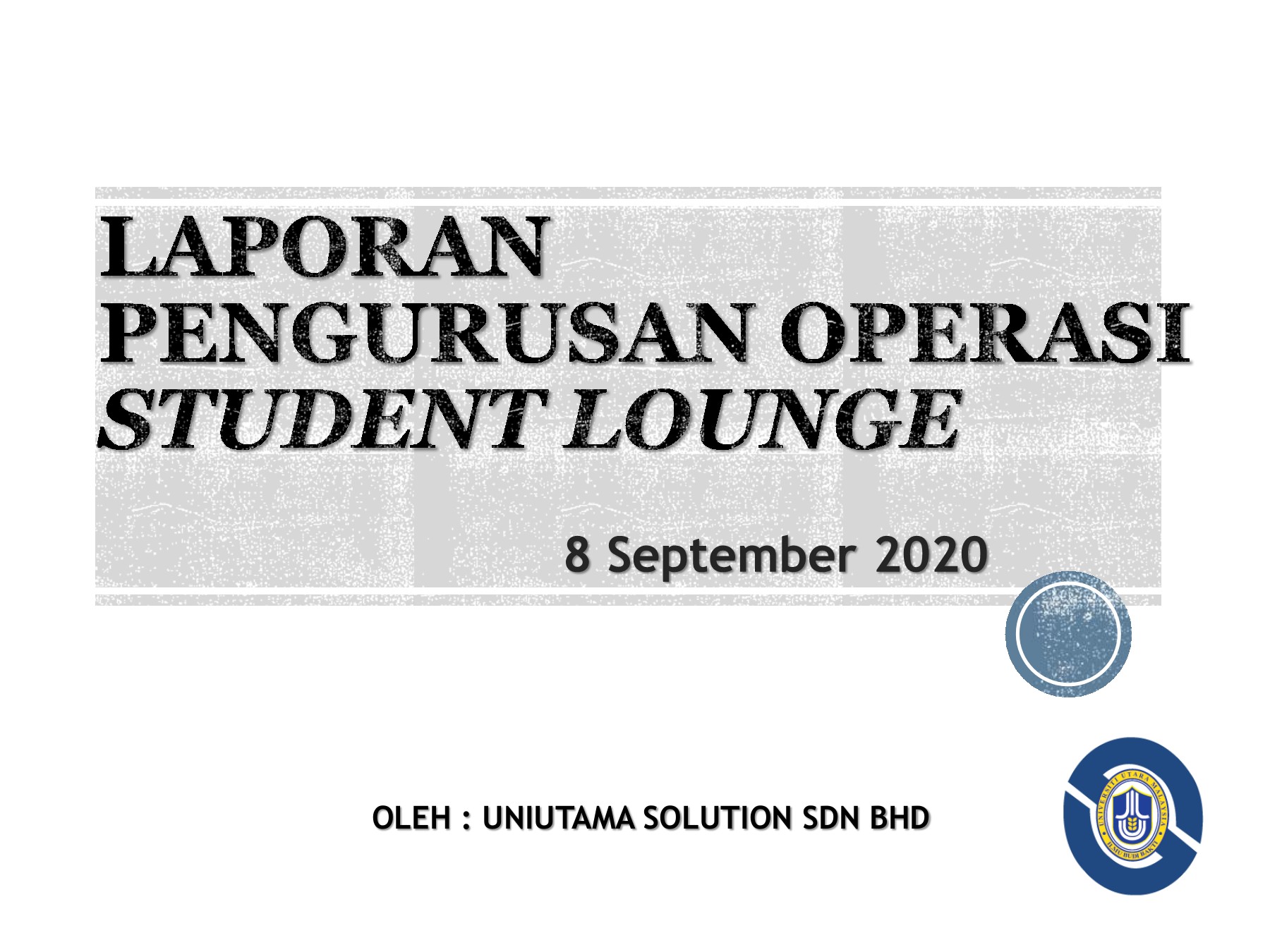 Laporan Pengurusan Operasi SL - 8 Sept 2020 - Wan Hafizi - Muka Surat 1 ...