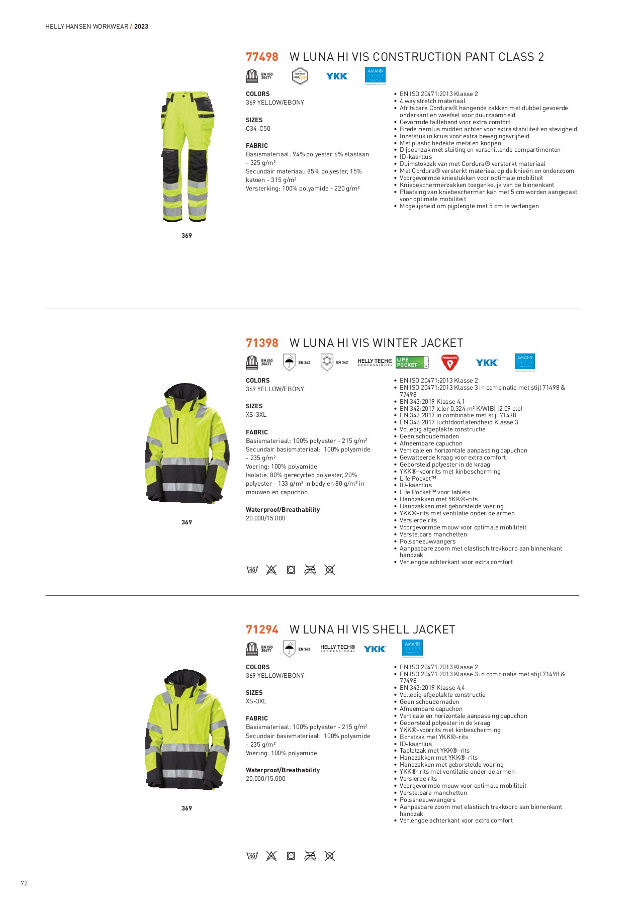 Helly Hansen Workwear 2023 catalogus - Marketing - Page 72 | Flip PDF Online | PubHTML5