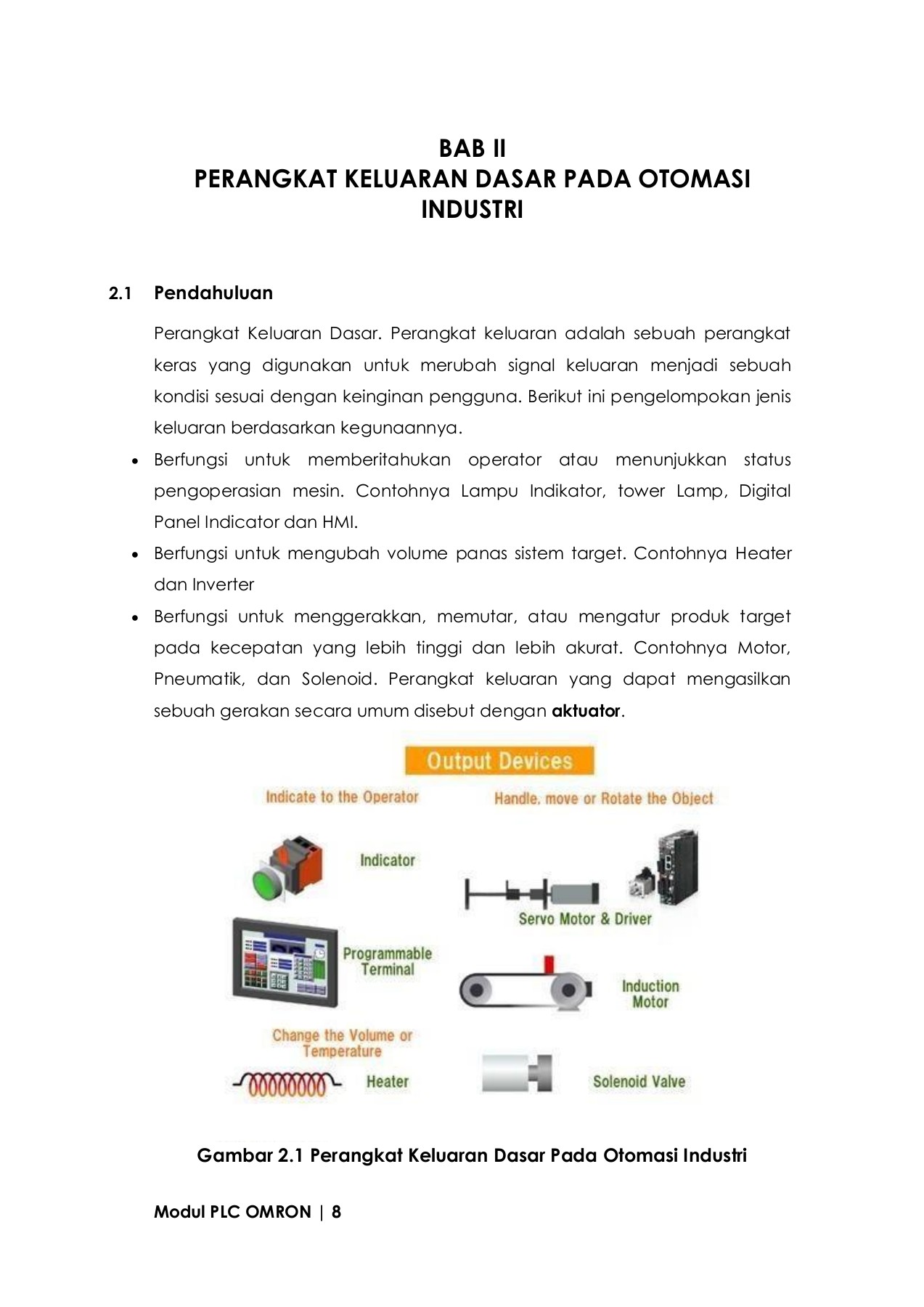 Modul Sistem Kendali Terprogram PLC OMRON - UMG Press | Universitas ...