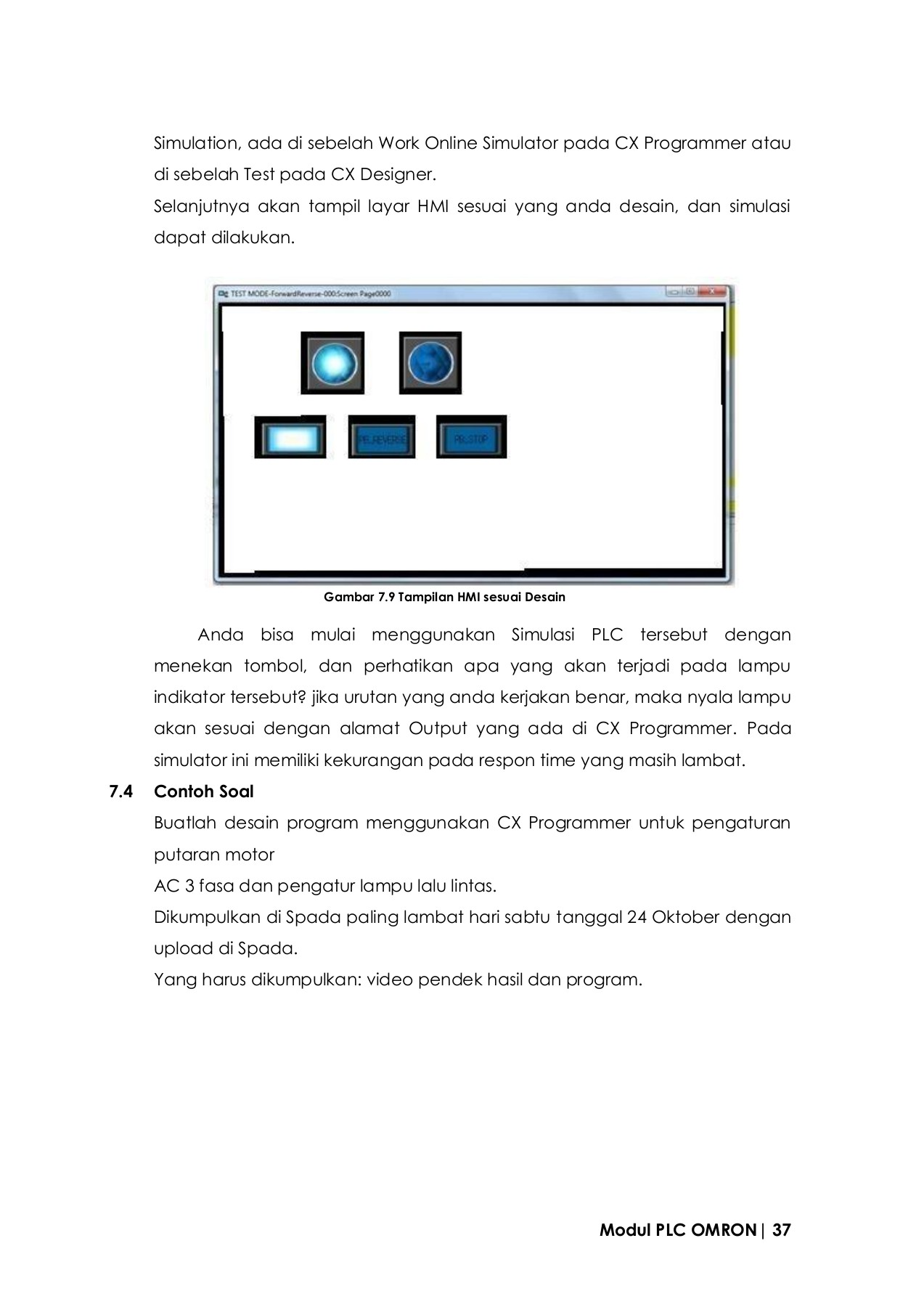 Modul Sistem Kendali Terprogram PLC OMRON - UMG Press | Universitas ...