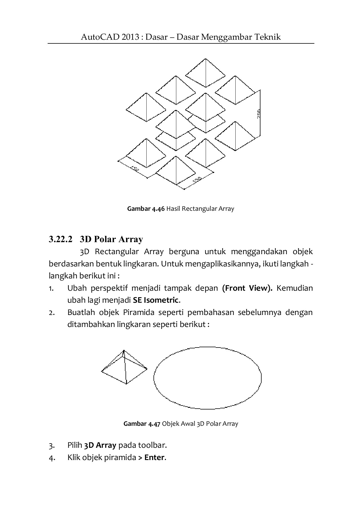 AutoCAD Dasar-dasar Menggambar Teknik 2D dan 3D - UMG Press ...