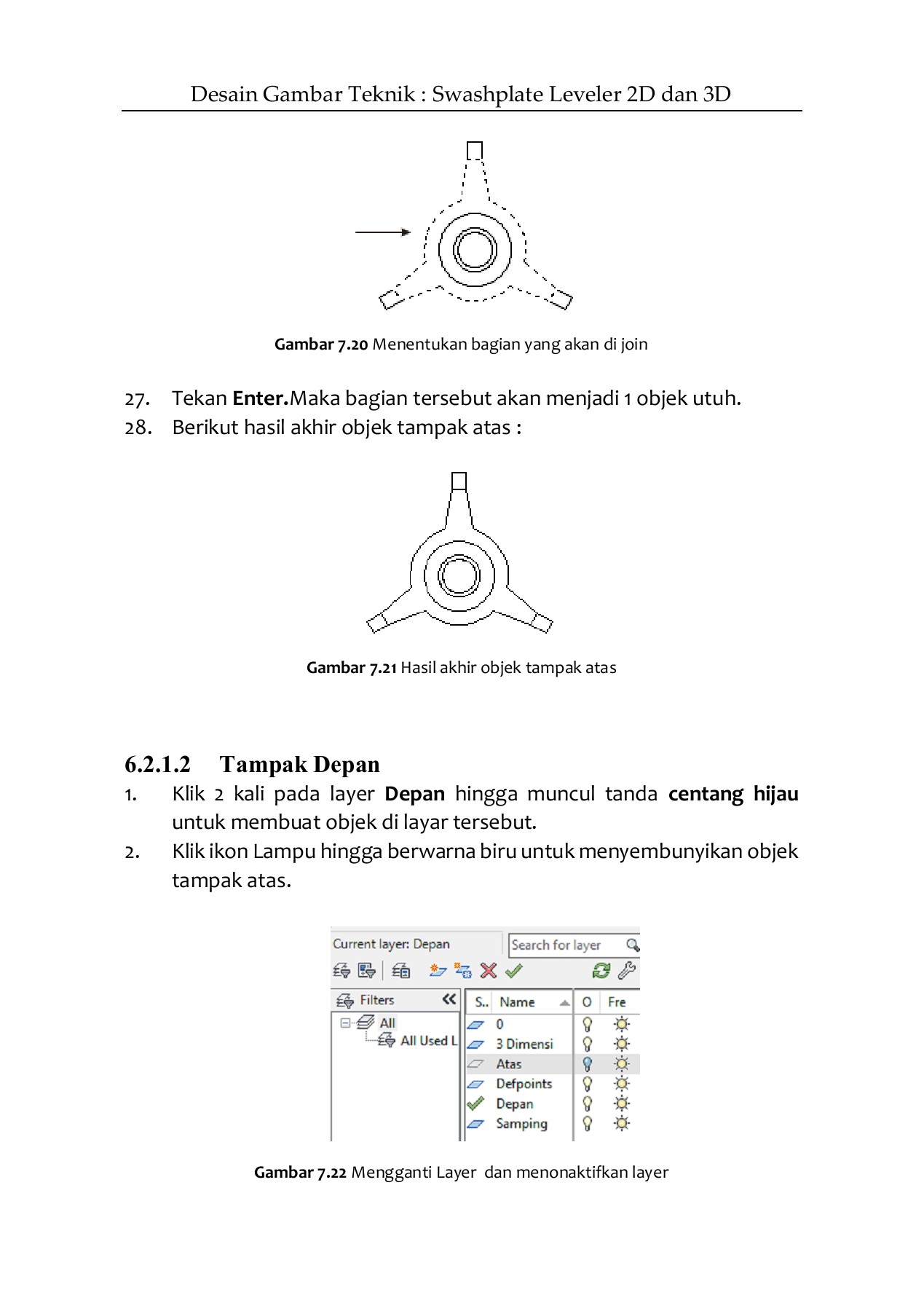 AutoCAD Dasar-dasar Menggambar Teknik 2D dan 3D - UMG Press ...
