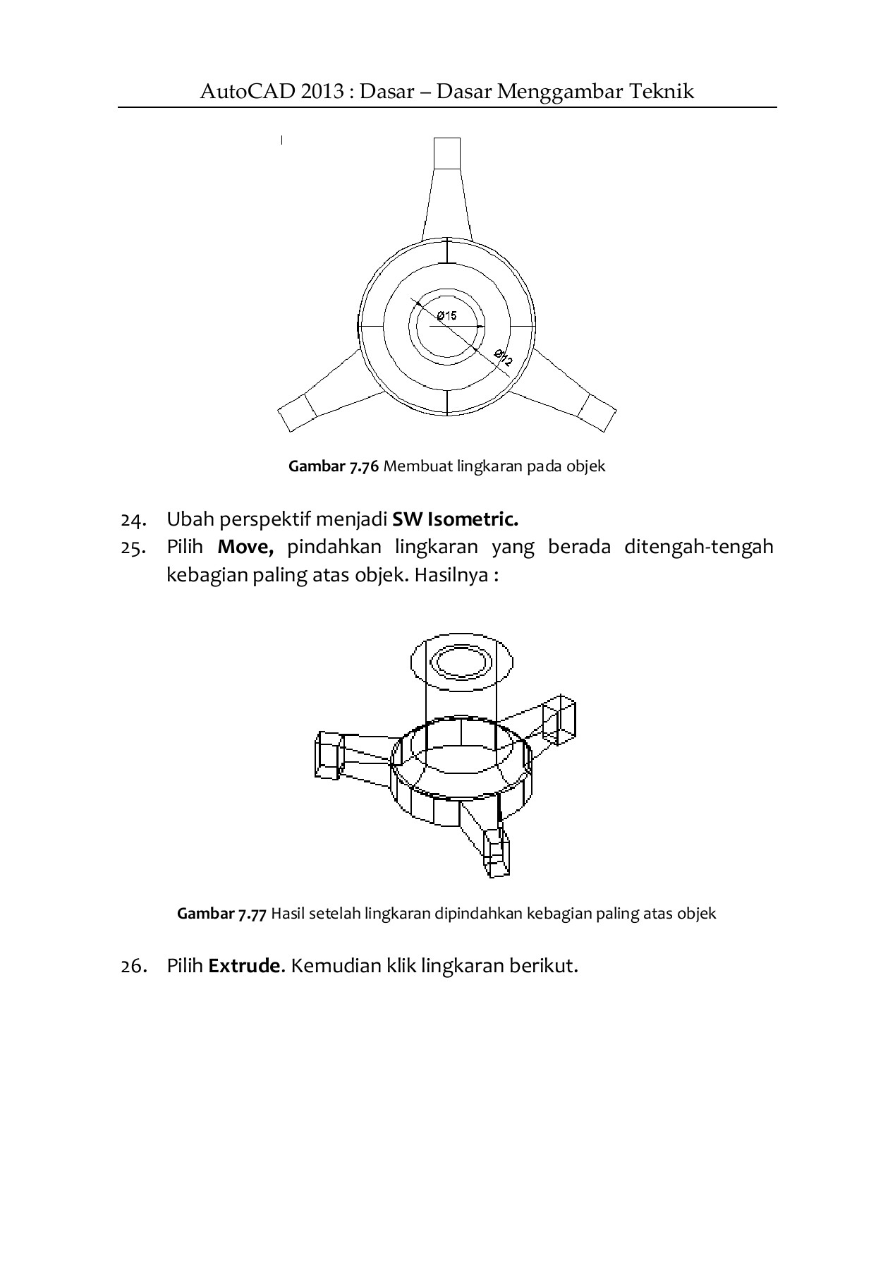 AutoCAD Dasar-dasar Menggambar Teknik 2D dan 3D - UMG Press ...