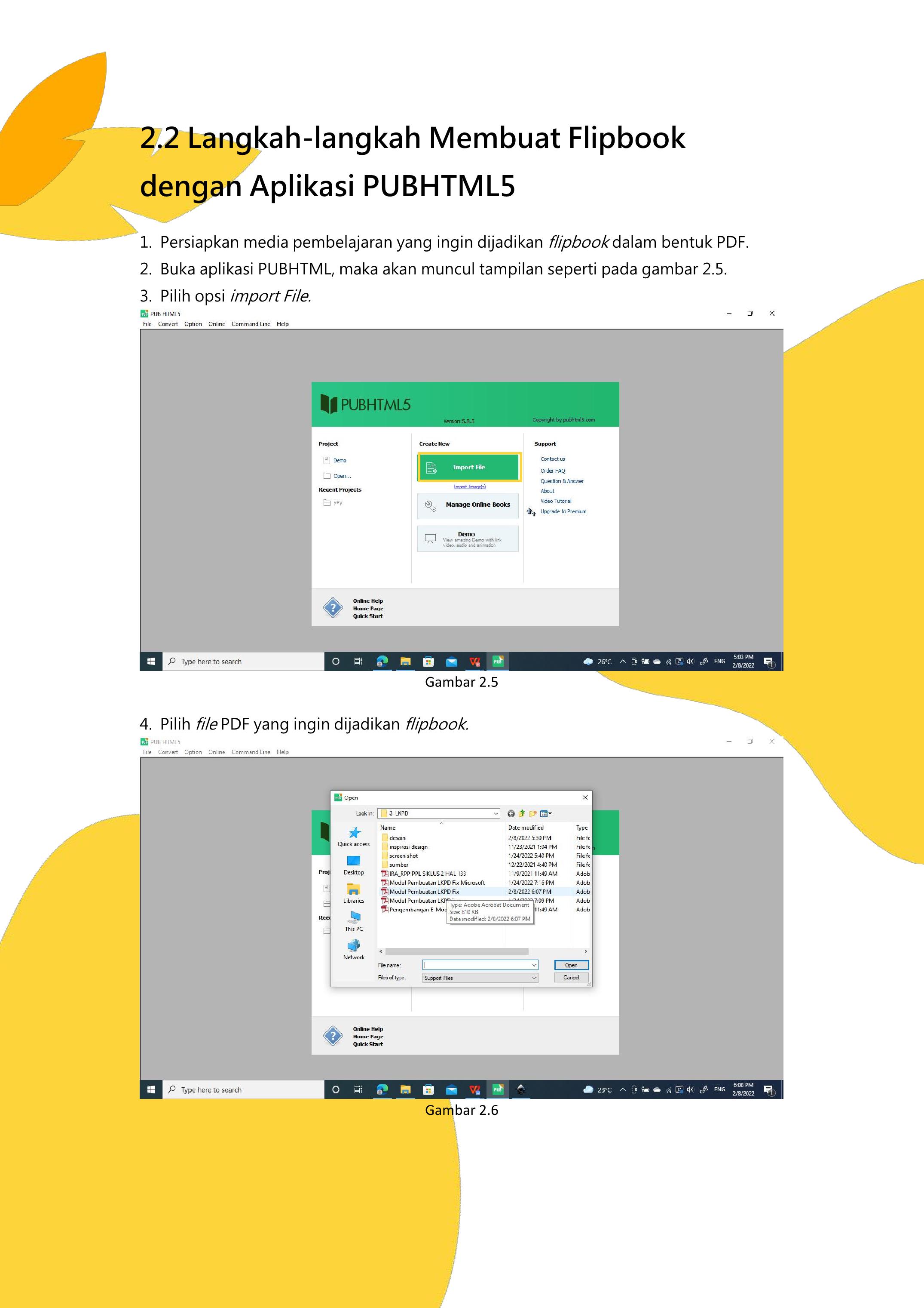 Modul Pelatihan Pengembangan Buku Digital Flipbook Menggunakan PUBHTML5 ...
