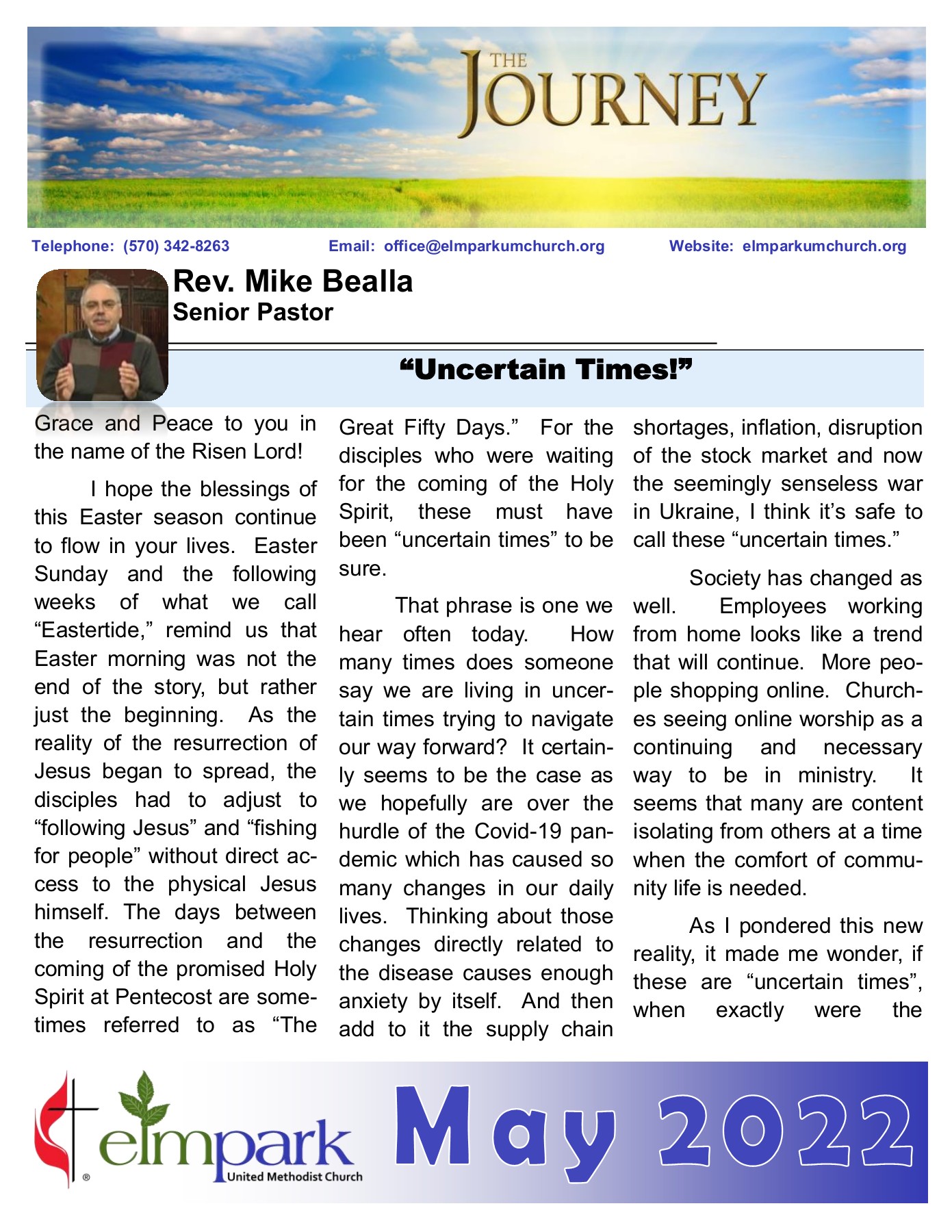 The Journey May 2022 Issue - admin - Page 1 - 12 | Flip PDF Online | PubHTML5