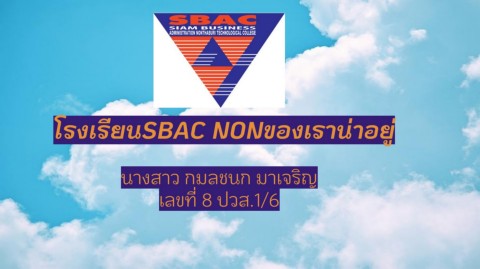 SBAC NON - gamkamolchanok - หน้าหนังสือ 1 | พลิก PDF ออนไลน์ | PubHTML5