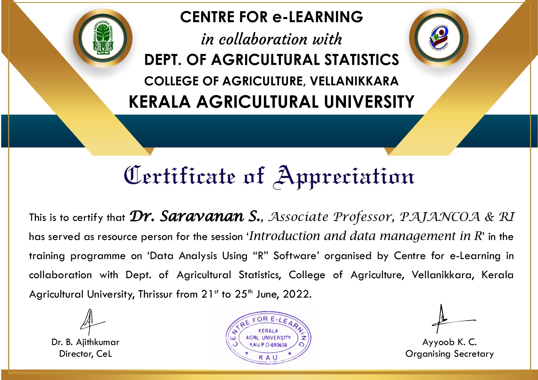 certificates - CEL KAU - Page 1 - 4 | Flip PDF Online | PubHTML5