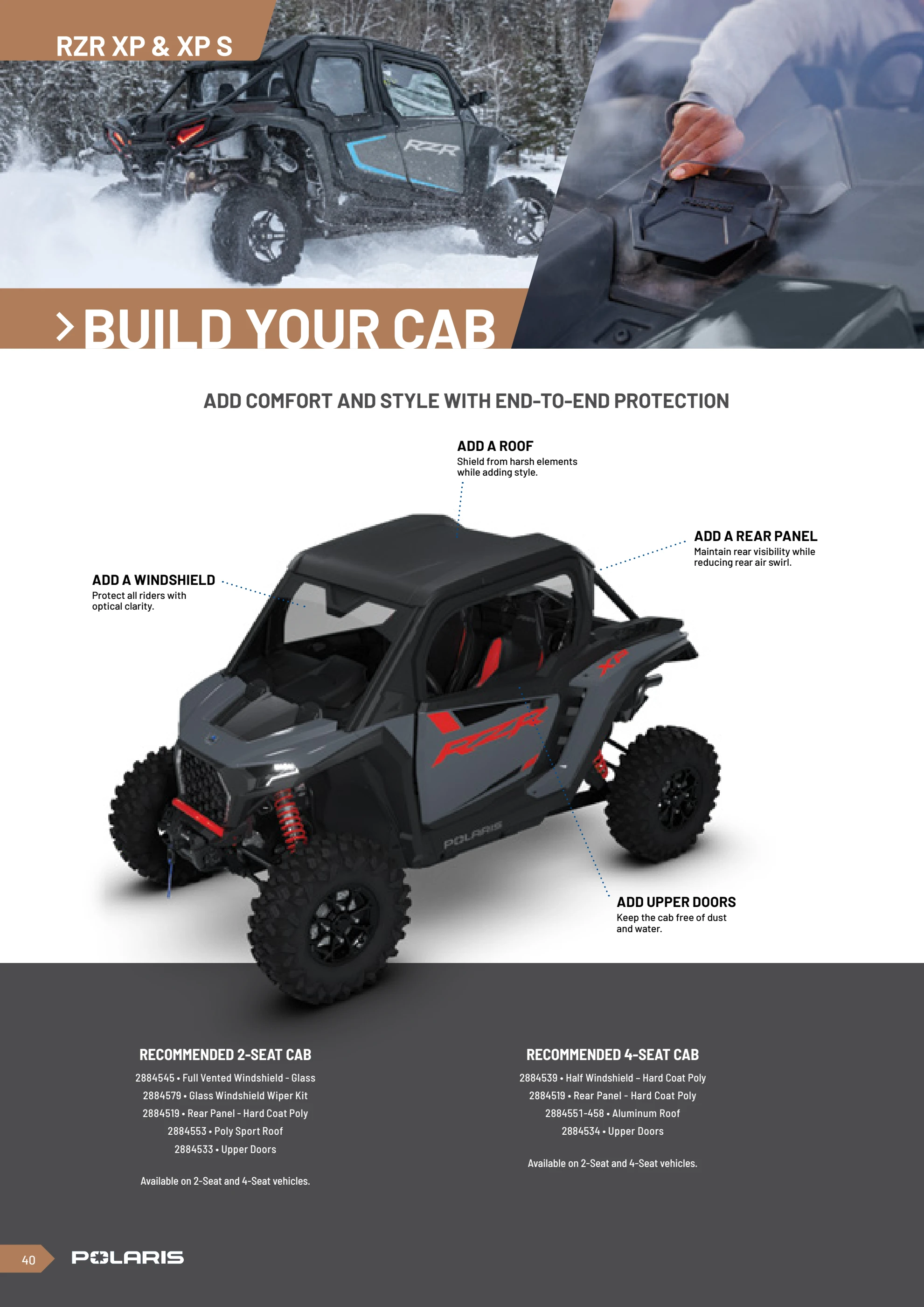 MY26-RZR-Catalog-EMEA - Polaris Scandinavia - Page 40 | Flip PDF Online ...