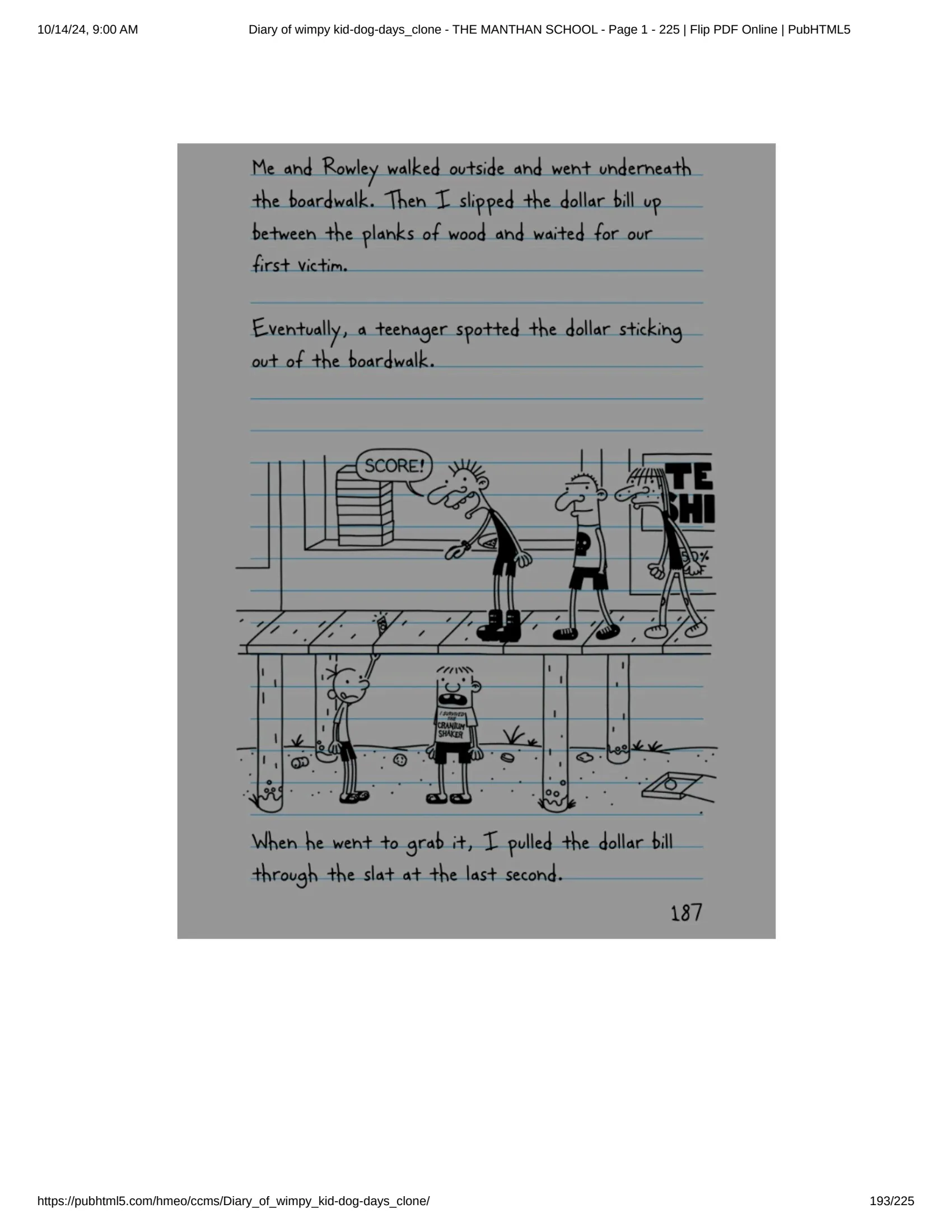 Diary of wimpy kid-dog-days_clone - THE MANTHAN SCHOOL - Page 1 - 225 ...