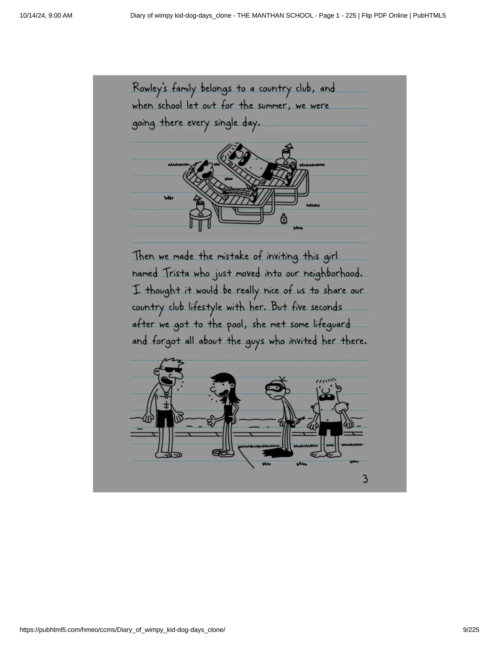 Diary of wimpy kid-dog-days_clone - THE MANTHAN SCHOOL - Page 1 - 225 _ Flip PDF Online ...