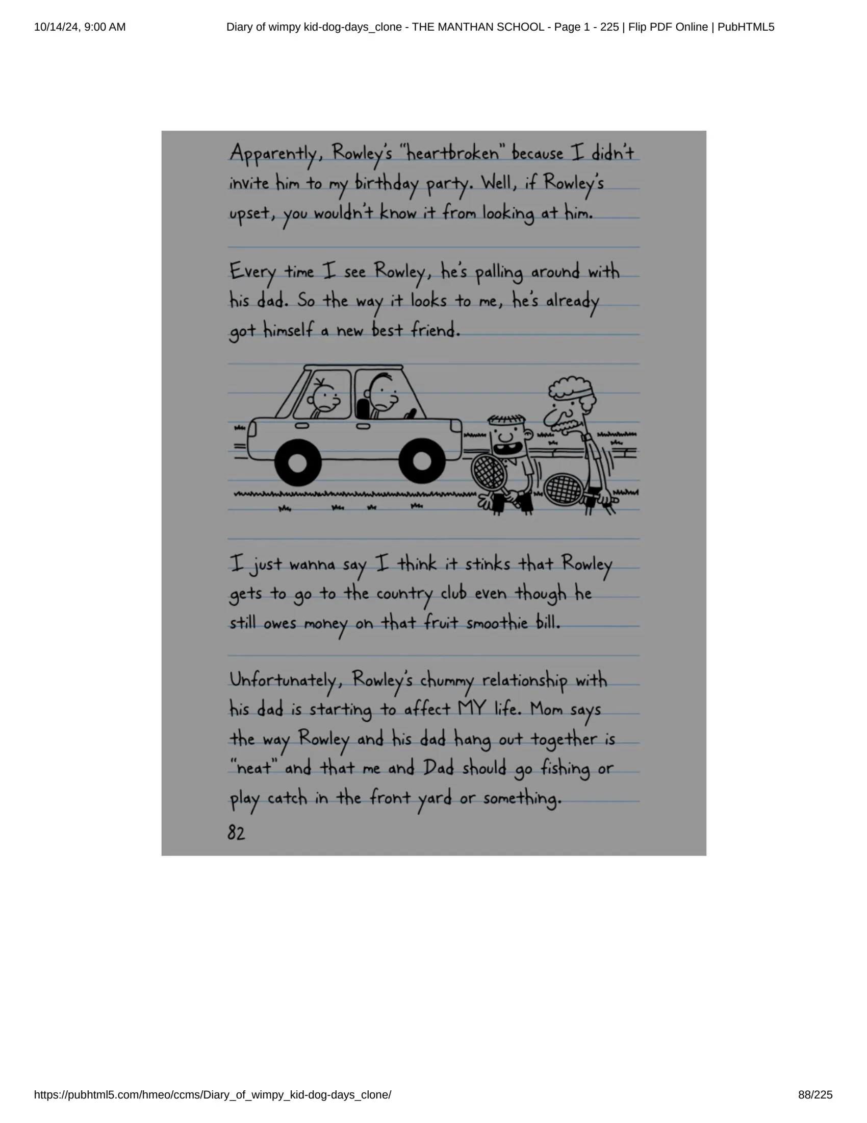 Diary of wimpy kid-dog-days_clone - THE MANTHAN SCHOOL - Page 1 - 225 ...