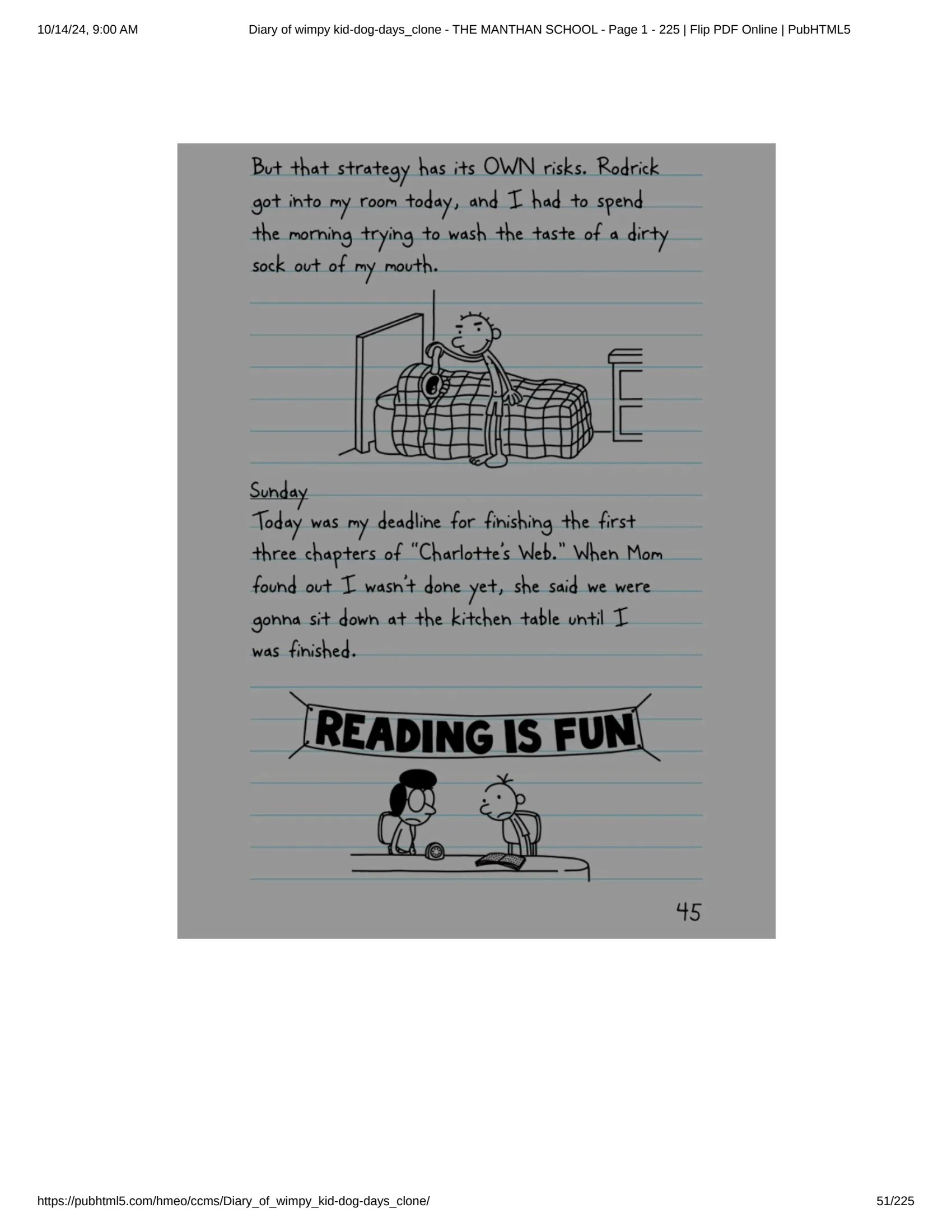 Diary of wimpy kid-dog-days_clone - THE MANTHAN SCHOOL - Page 1 - 225 ...