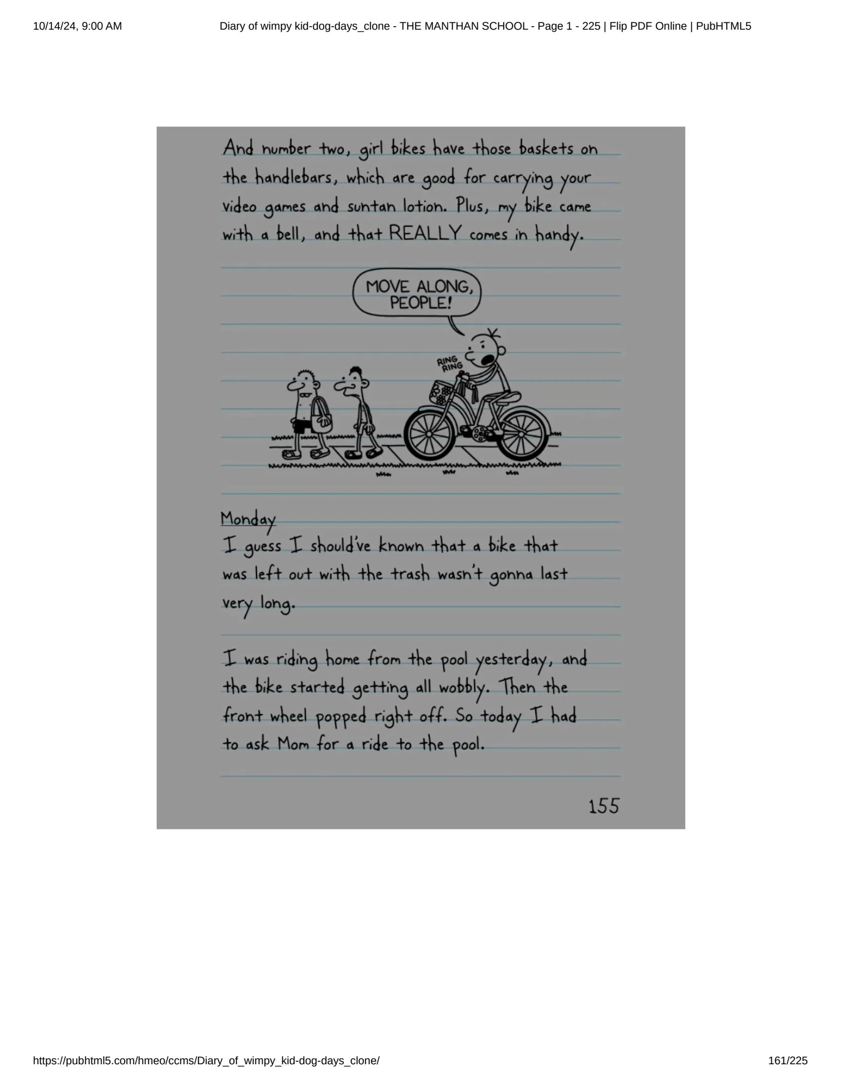 Diary of wimpy kid-dog-days_clone - THE MANTHAN SCHOOL - Page 1 - 225 ...