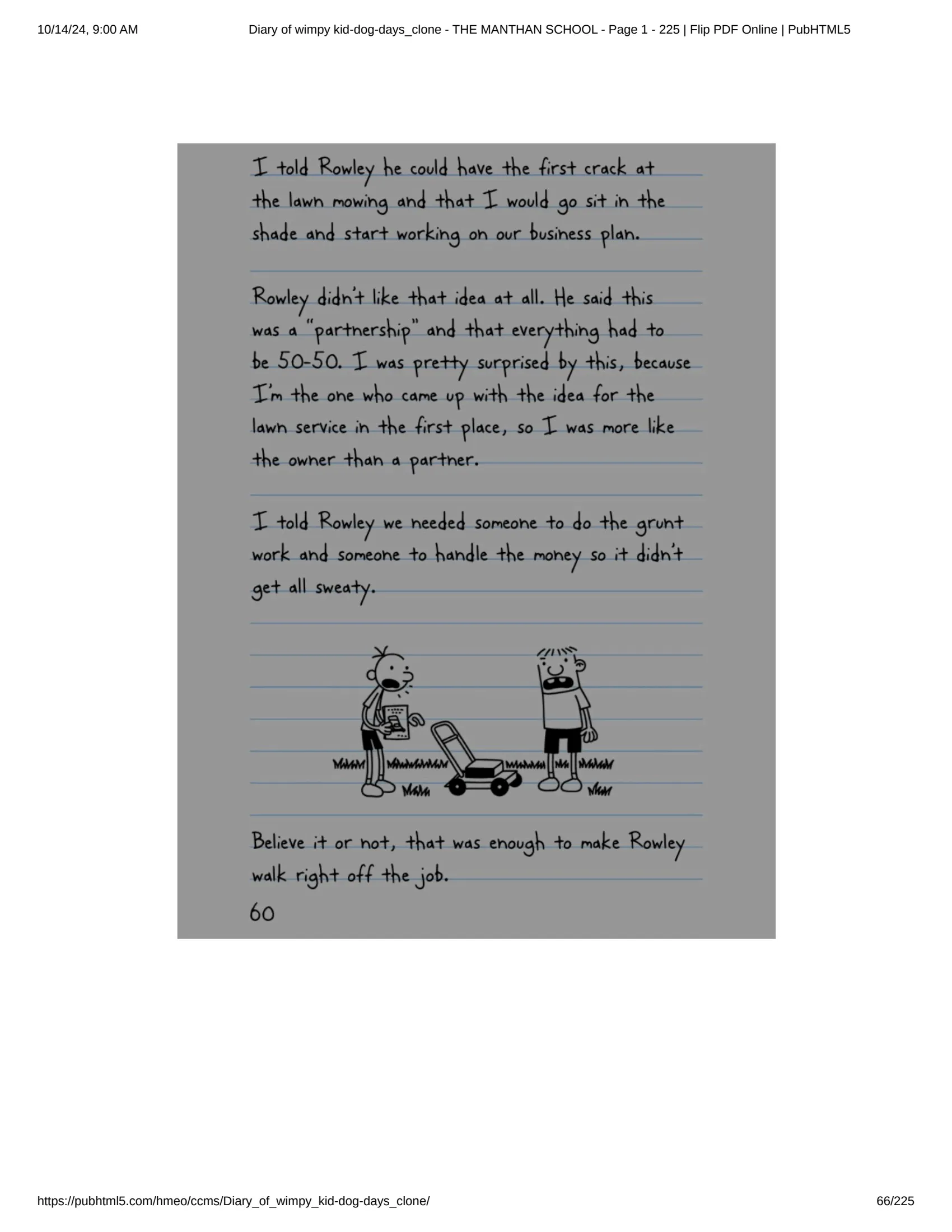 Diary of wimpy kid-dog-days_clone - THE MANTHAN SCHOOL - Page 1 - 225 ...