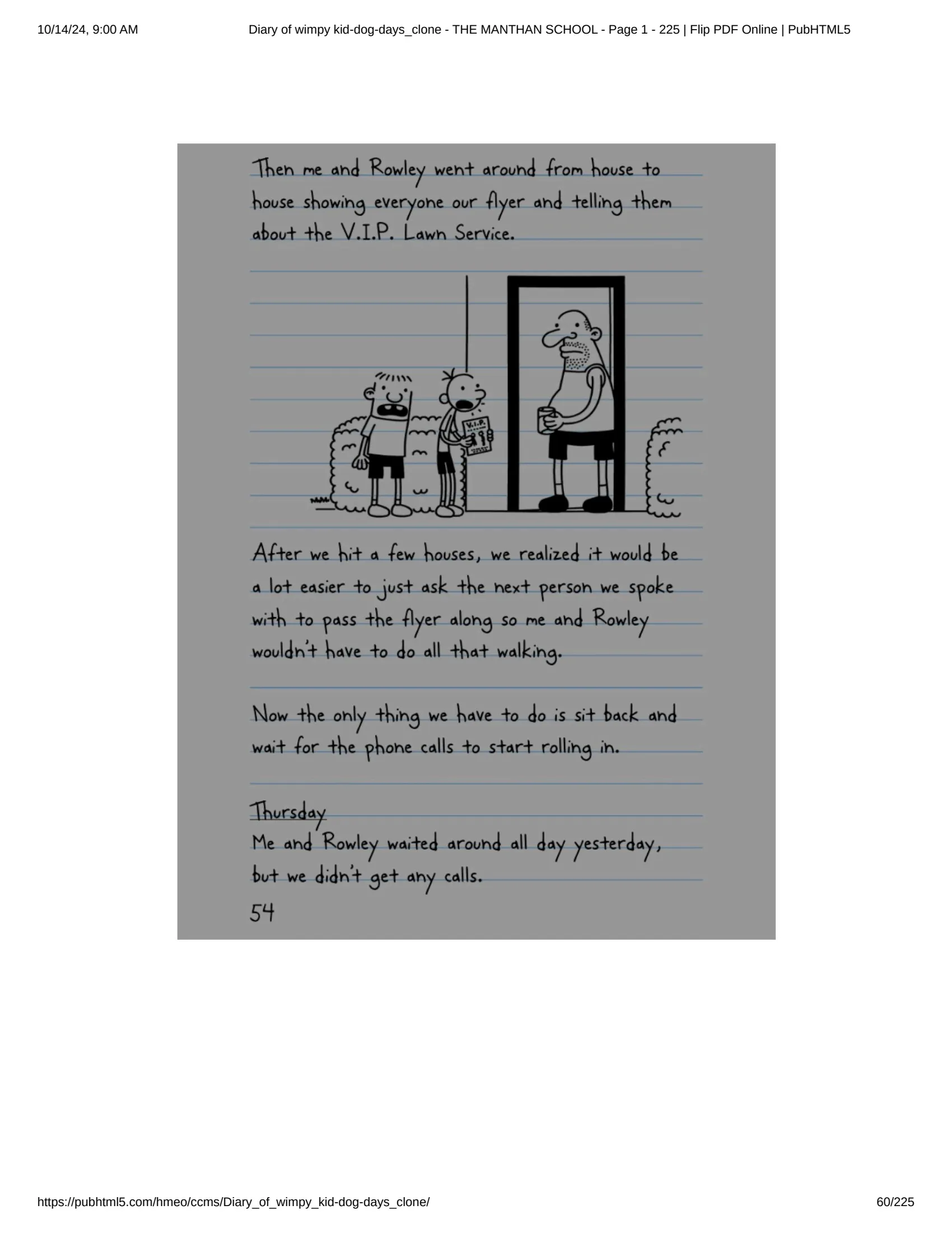 Diary of wimpy kid-dog-days_clone - THE MANTHAN SCHOOL - Page 1 - 225 _ Flip PDF Online ...