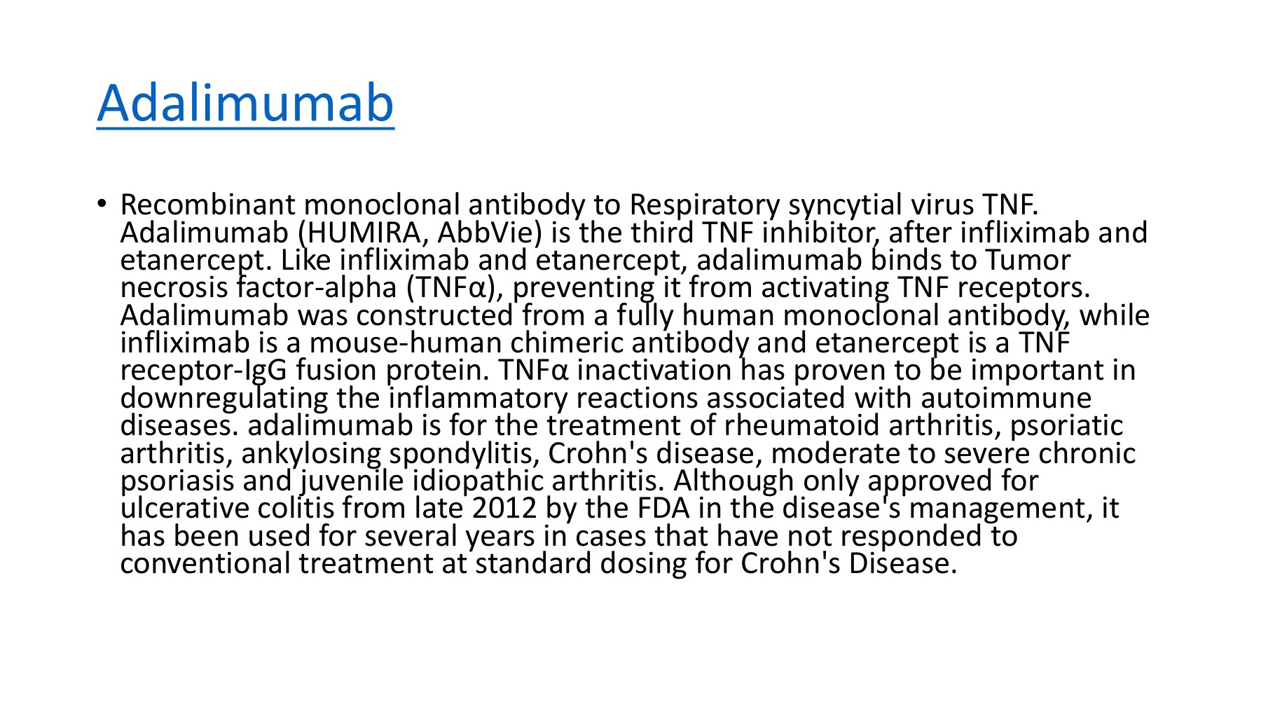 Adalimumab - sabrina run - Page 1 - 1 | Flip PDF Online | PubHTML5