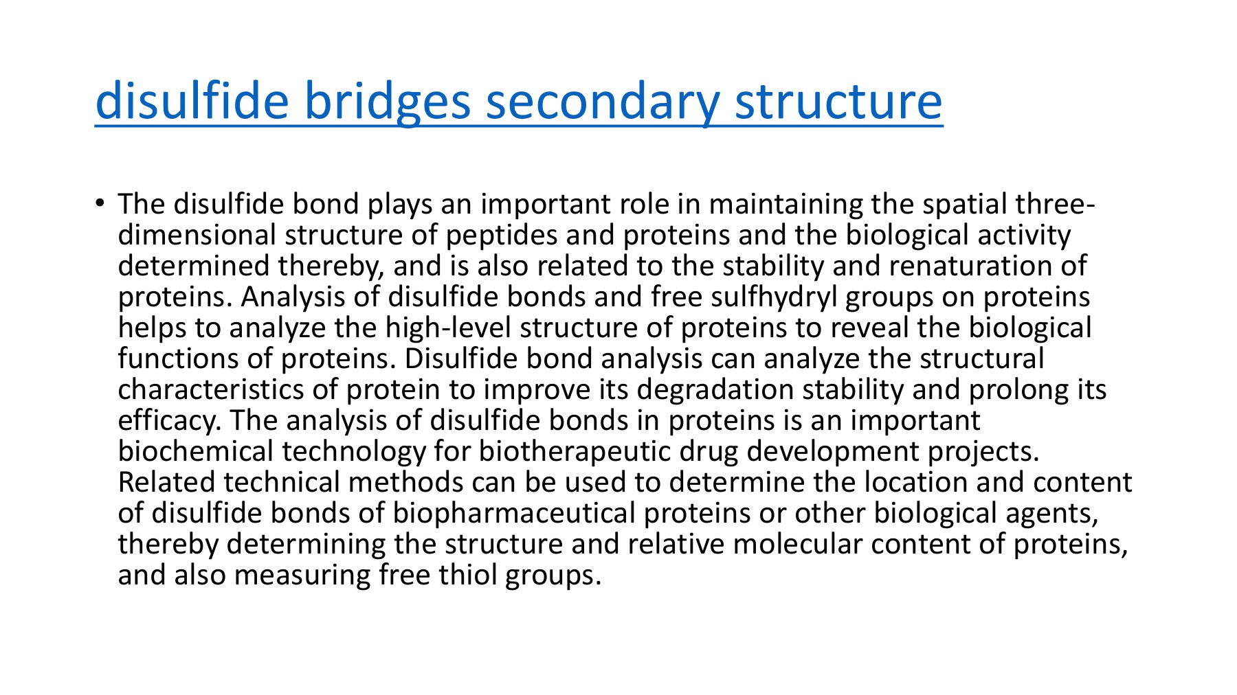 disulfide bridges secondary structure - sabrina run - Page 1 - 2 | Flip ...