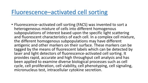 Fluorescence–activated cell sorting - sabrina run - Page 1 - 3 | Flip ...