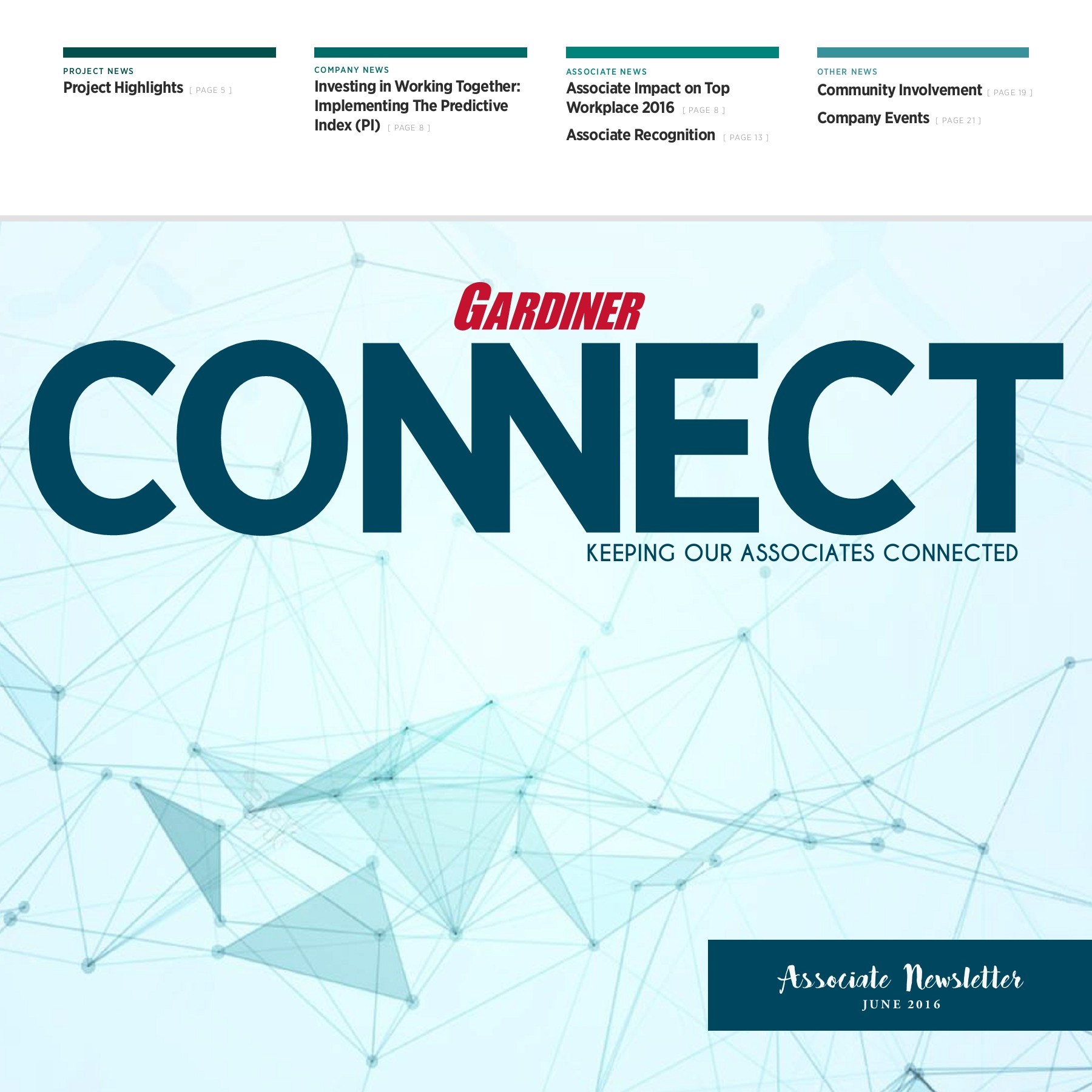 GARDINER CONNECT - ISSUE 1 - babic.dan - Page 1 - 26 | Flip PDF Online | PubHTML5